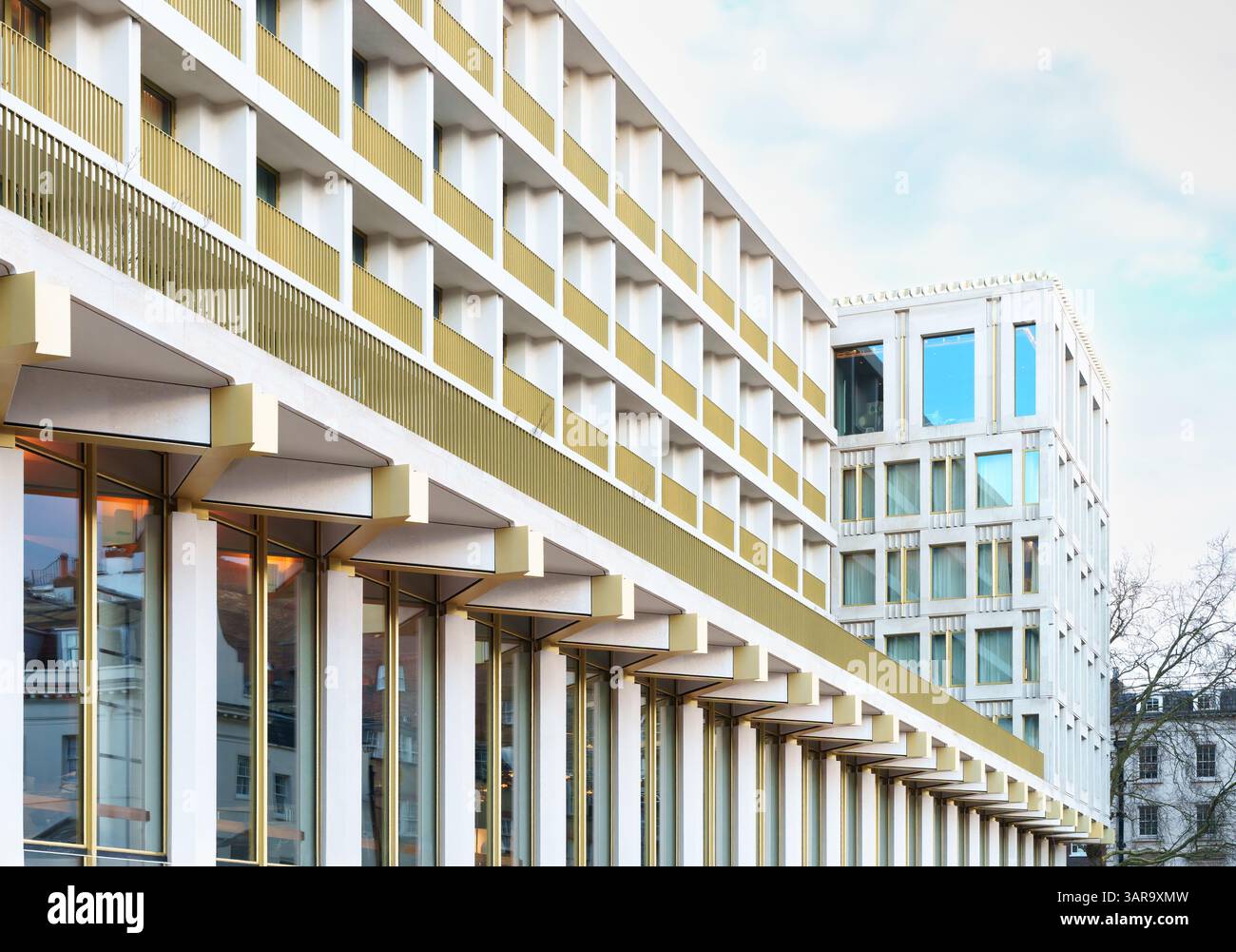 London, England, UK - 30 Grosvenor Square hotel and commercial building ...