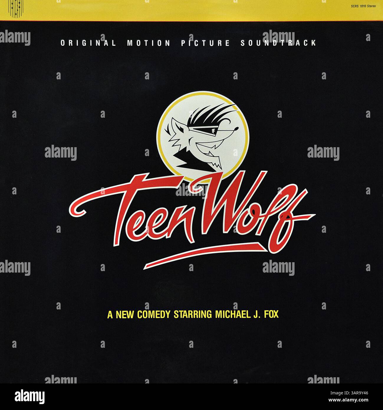 Miles Goodman - Teen Wolf - Vintage vinyl record cover Stock Photo - Alamy