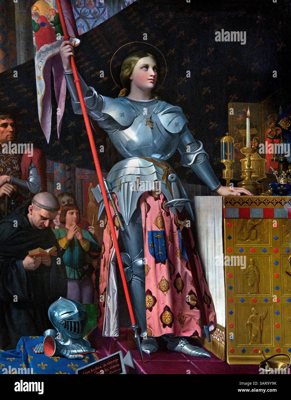 Jeanne d`Arc - JOAN of Arc. The coronation King Charles VII, 1403-61 ...