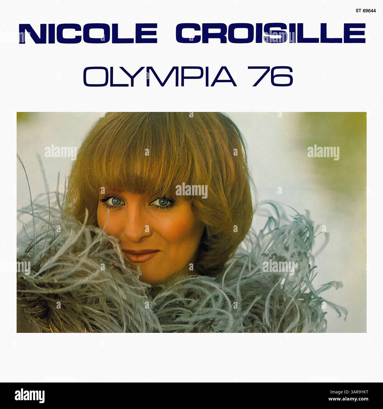Nicole Croisille ‎– Olympia 76 - Vintage vinyl record cover Stock Photo ...