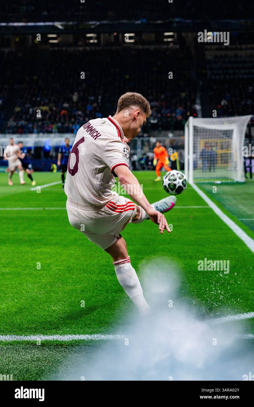 Mailand, Italien. 16th Apr, 2025. 16.04.2025, Inter Mailand vs. FC Bayern München, UEFA ...