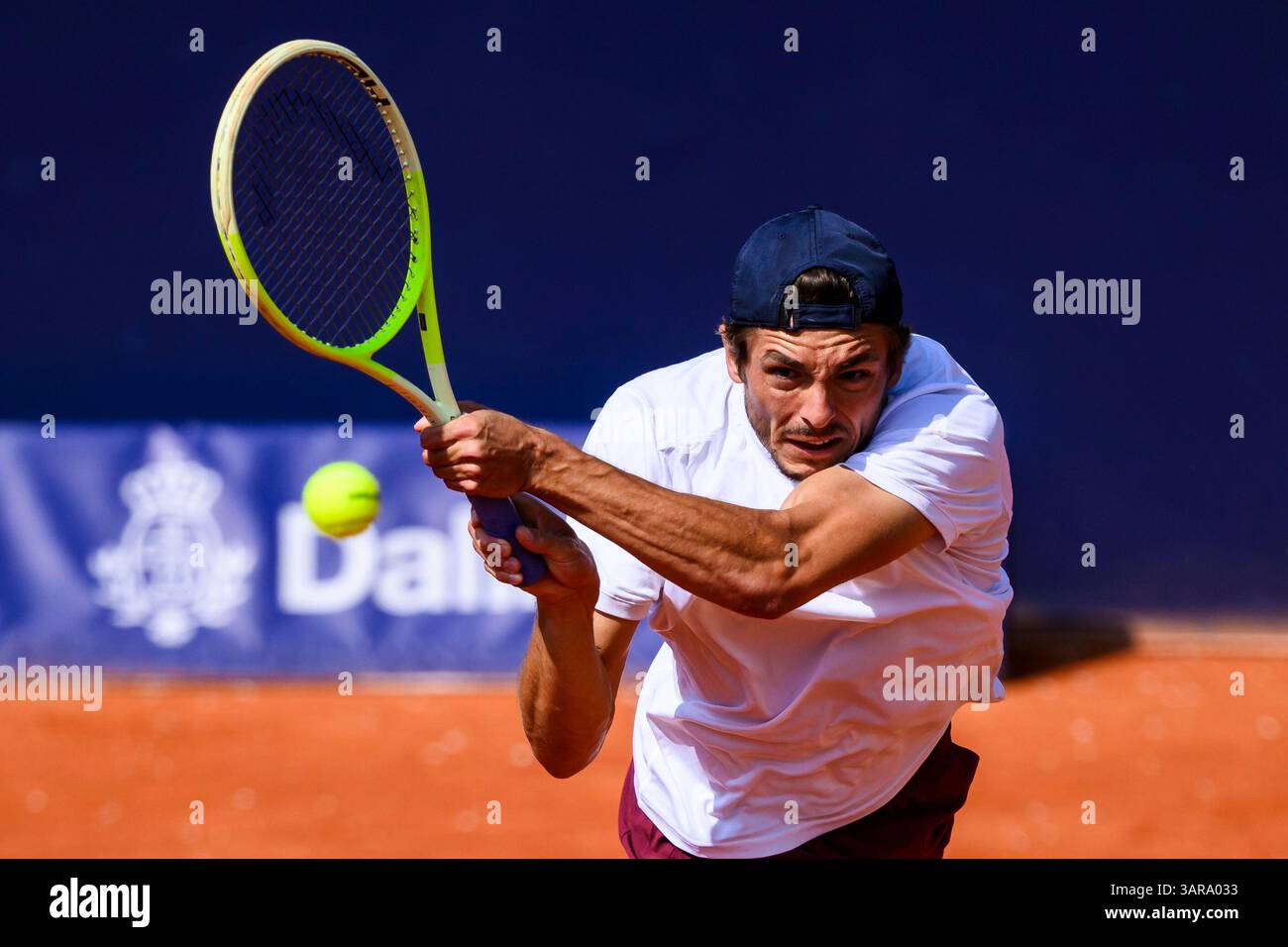 17 April 2025, Bavaria, Munich: Tennis: ATP Tour - Munich, Singles, Men ...