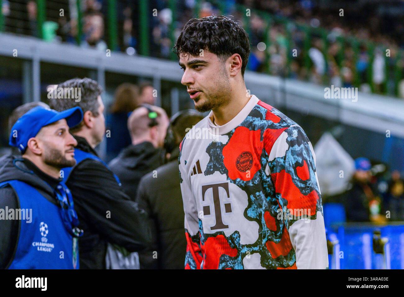 Mailand, Italien. 16th Apr, 2025. 16.04.2025, Inter Mailand vs. FC Bayern München, UEFA ...