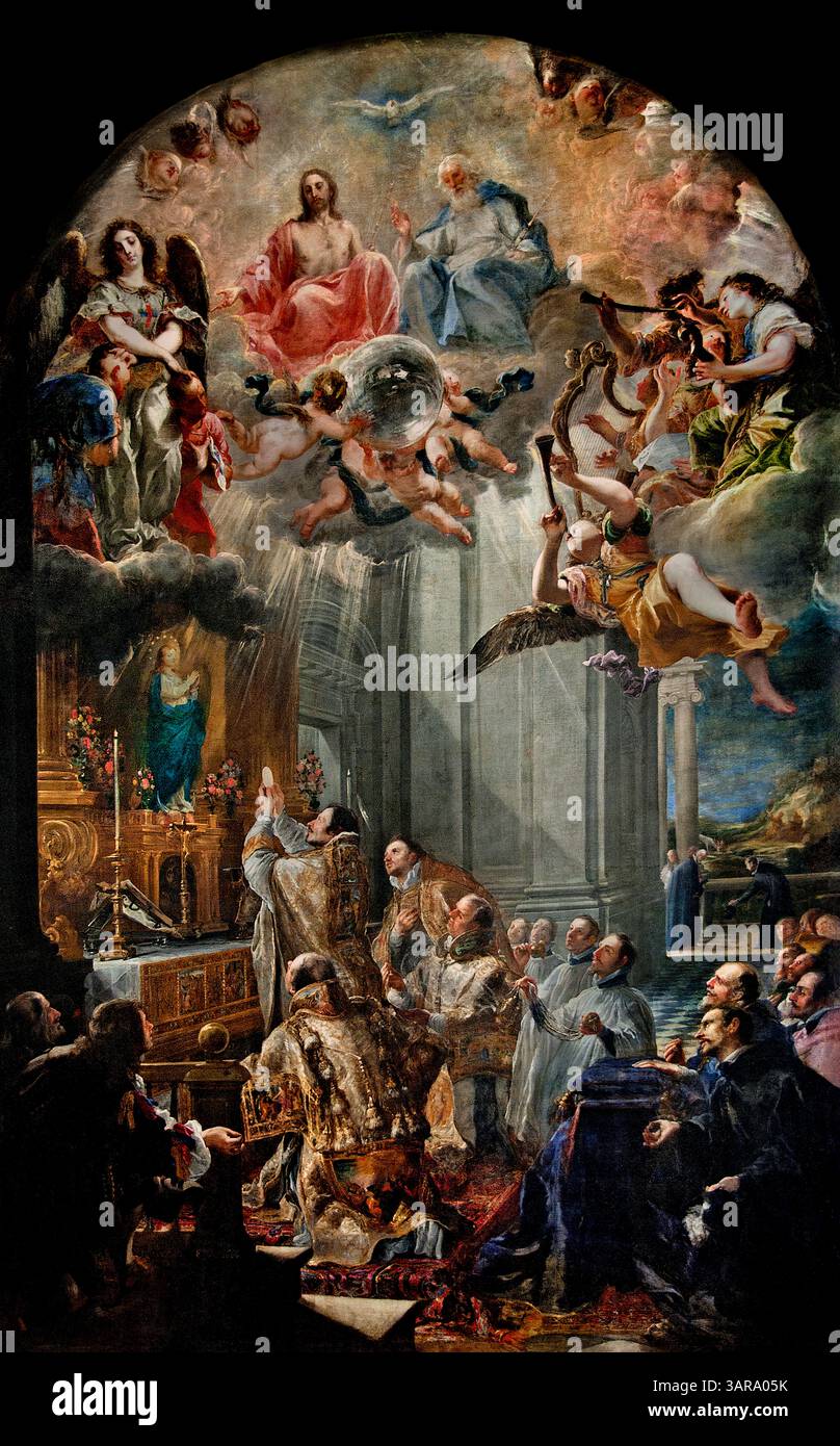 Mass of the Foundation of the Holy Trinity 17th Century . Juan Carreno ...