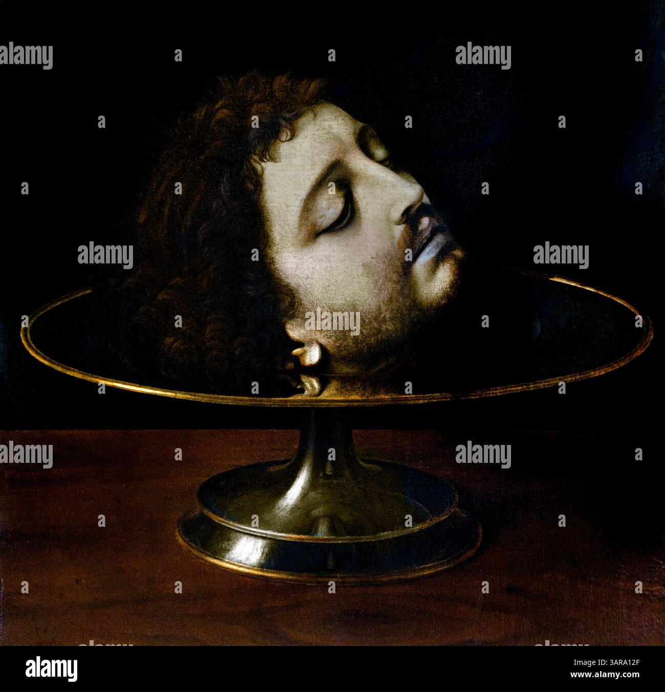 John the Baptist's Head 1507 by Andrea Solari ( Solario) (1460–1524 ...