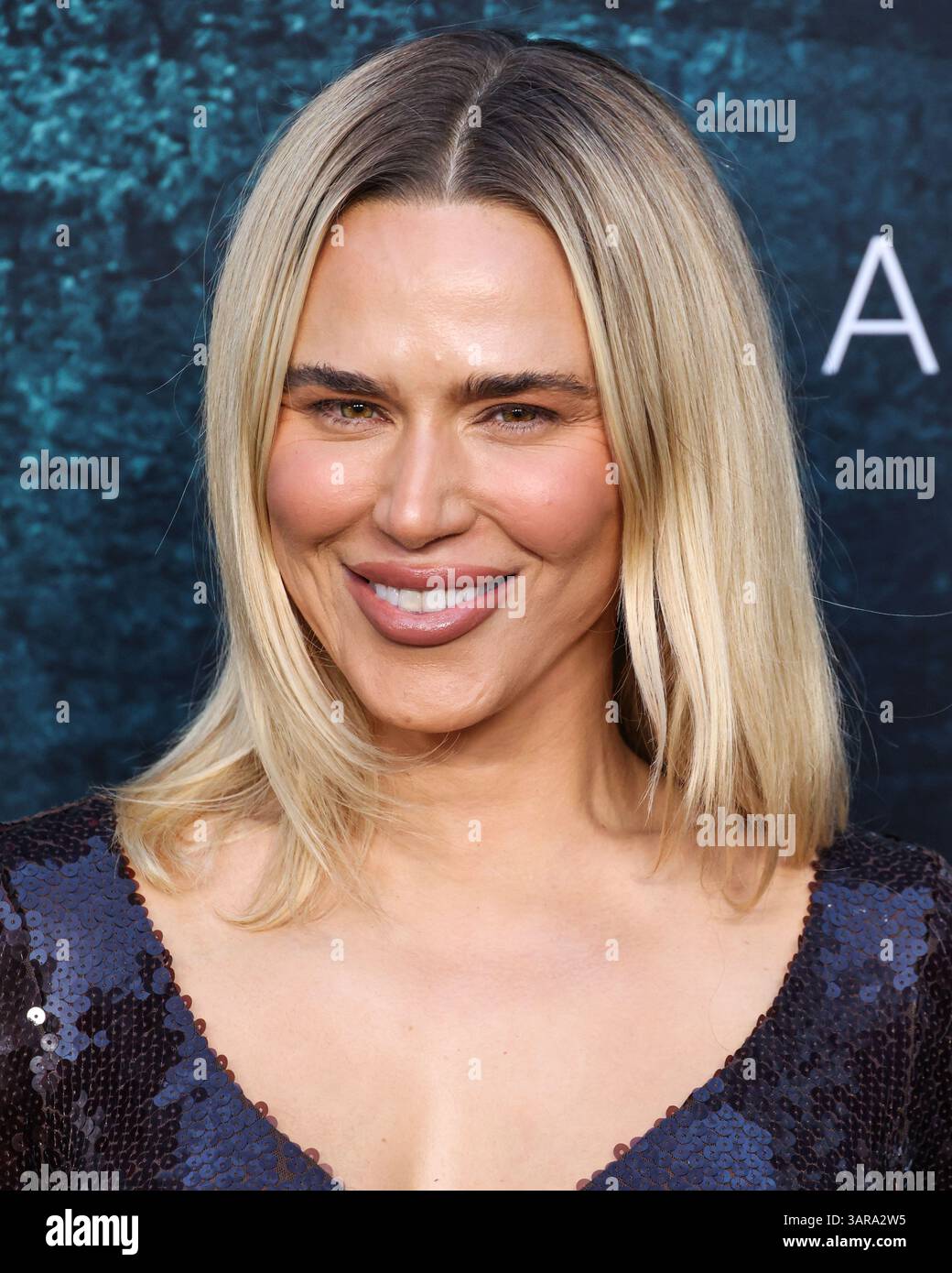 HOLLYWOOD, LOS ANGELES, CALIFORNIA, USA - APRIL 16: C.J. Perry arrives ...