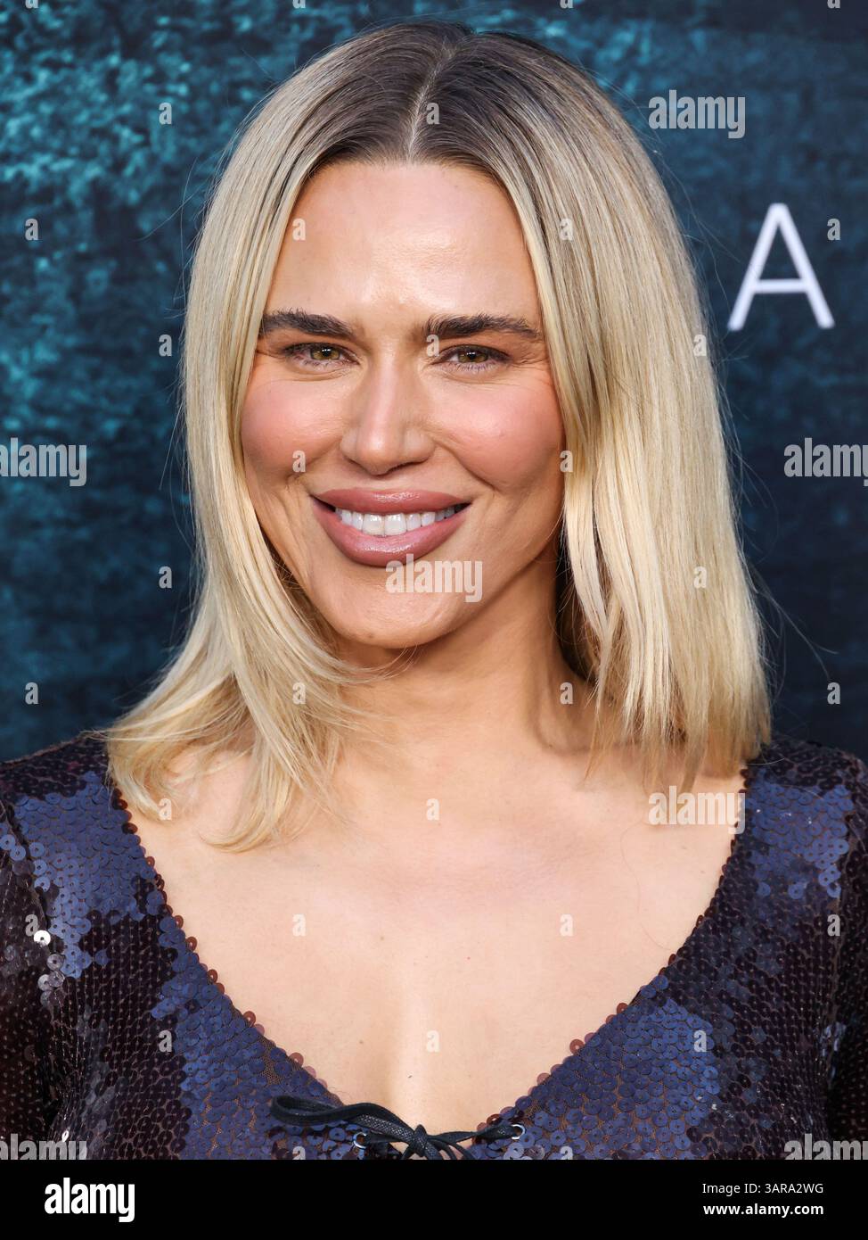 HOLLYWOOD, LOS ANGELES, CALIFORNIA, USA - APRIL 16: C.J. Perry arrives ...