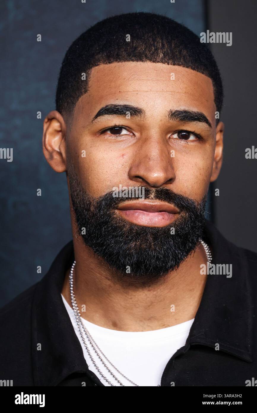 HOLLYWOOD, LOS ANGELES, CALIFORNIA, USA - APRIL 16: Haitian-American ...
