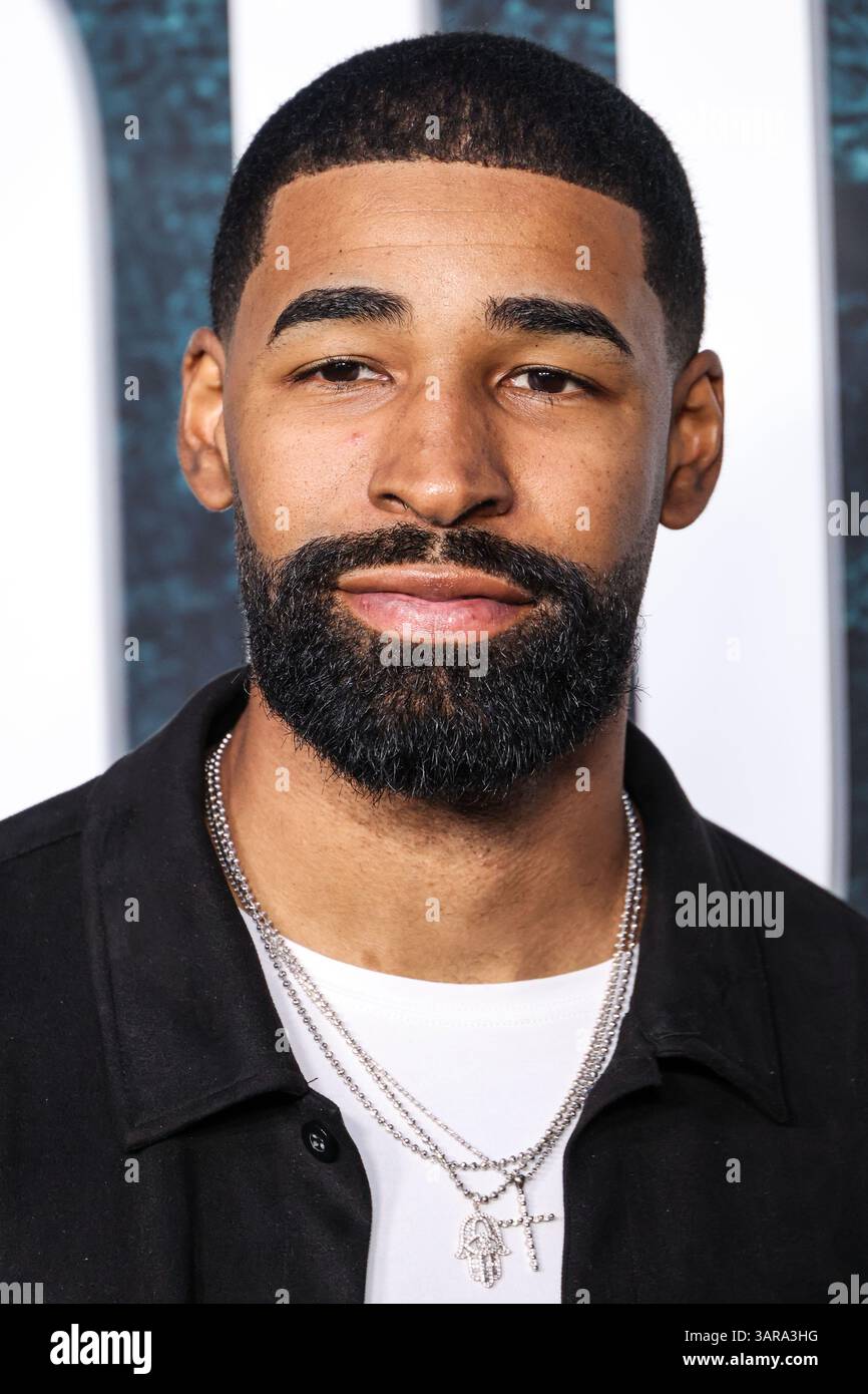 HOLLYWOOD, LOS ANGELES, CALIFORNIA, USA - APRIL 16: Haitian-American ...