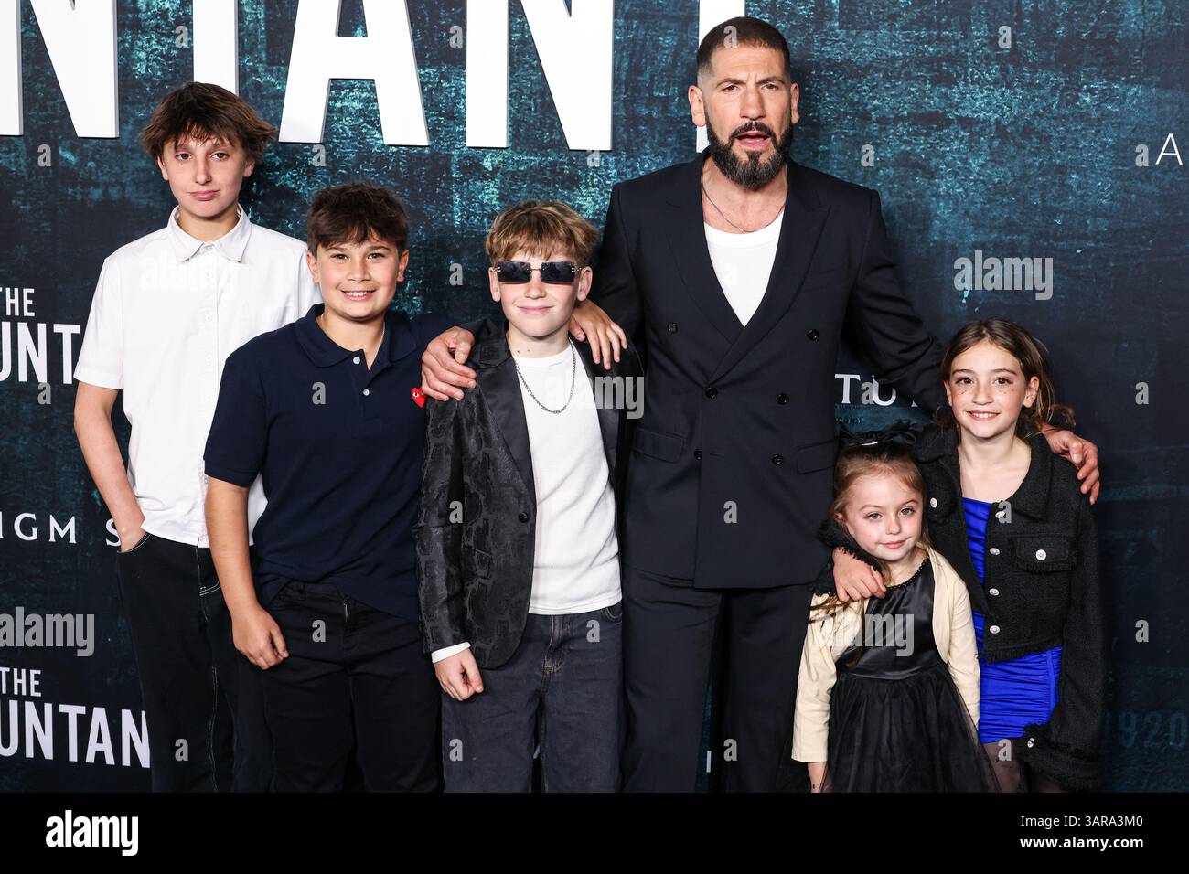 HOLLYWOOD, LOS ANGELES, CALIFORNIA, USA - APRIL 16: Jon Bernthal with ...