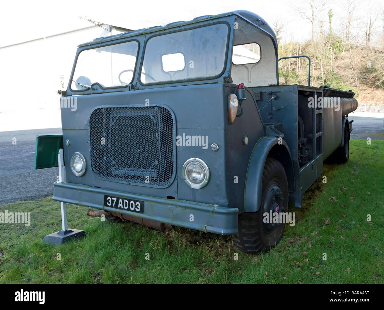 View of an AEC Mercury Mk V 4x2 Fueller '37 AD 03', on display at the ...
