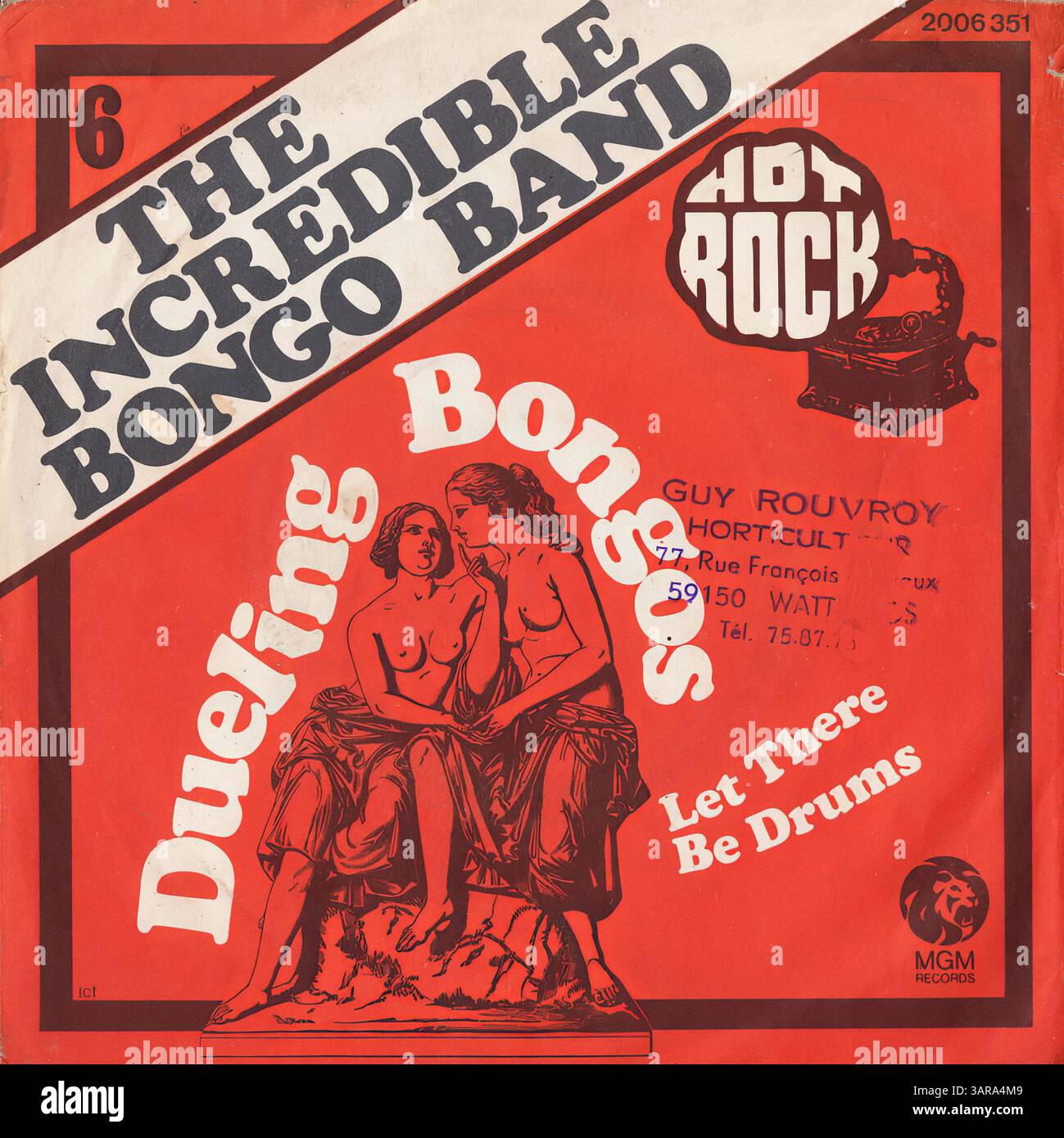 The Incredible Bongo Band - Dueling Bongos Let there be drums 45rpm ...