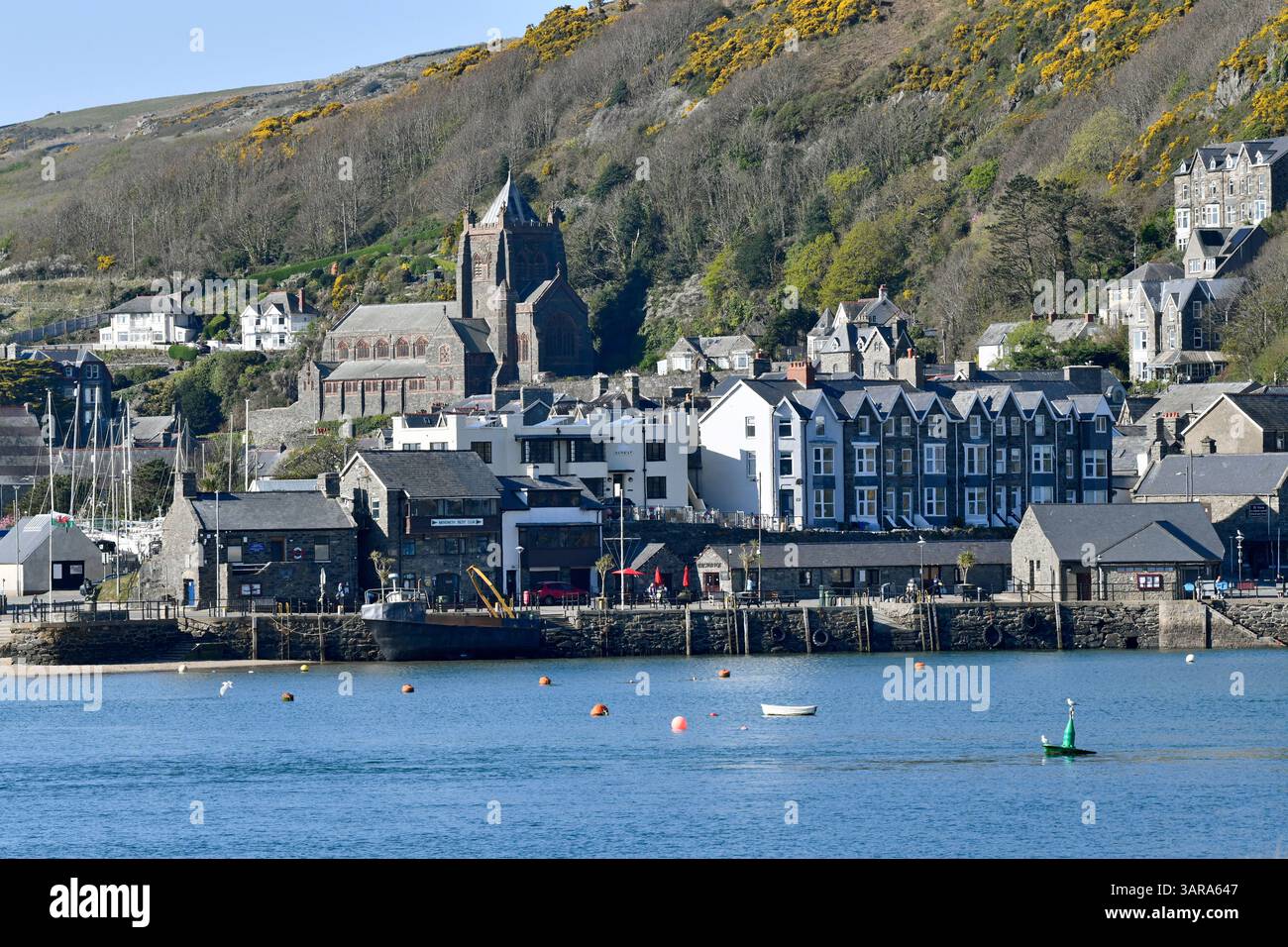 Barmouth seaside town Gwynedd, north-west Wales Stock Photo - Alamy