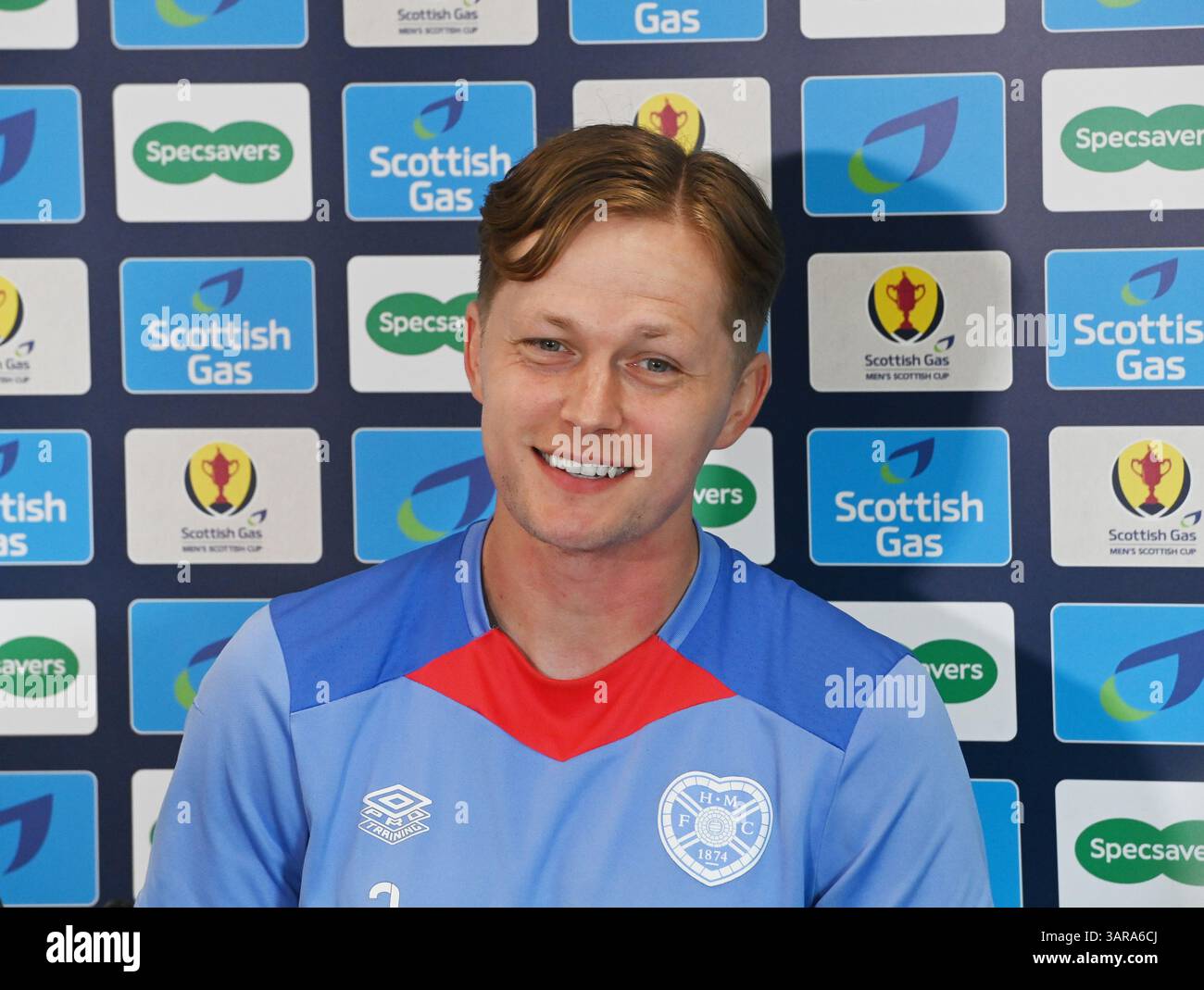 Oriam Sports Centre Edinburgh.Scotland, UK. 17th Apr, 2025. Hearts ...