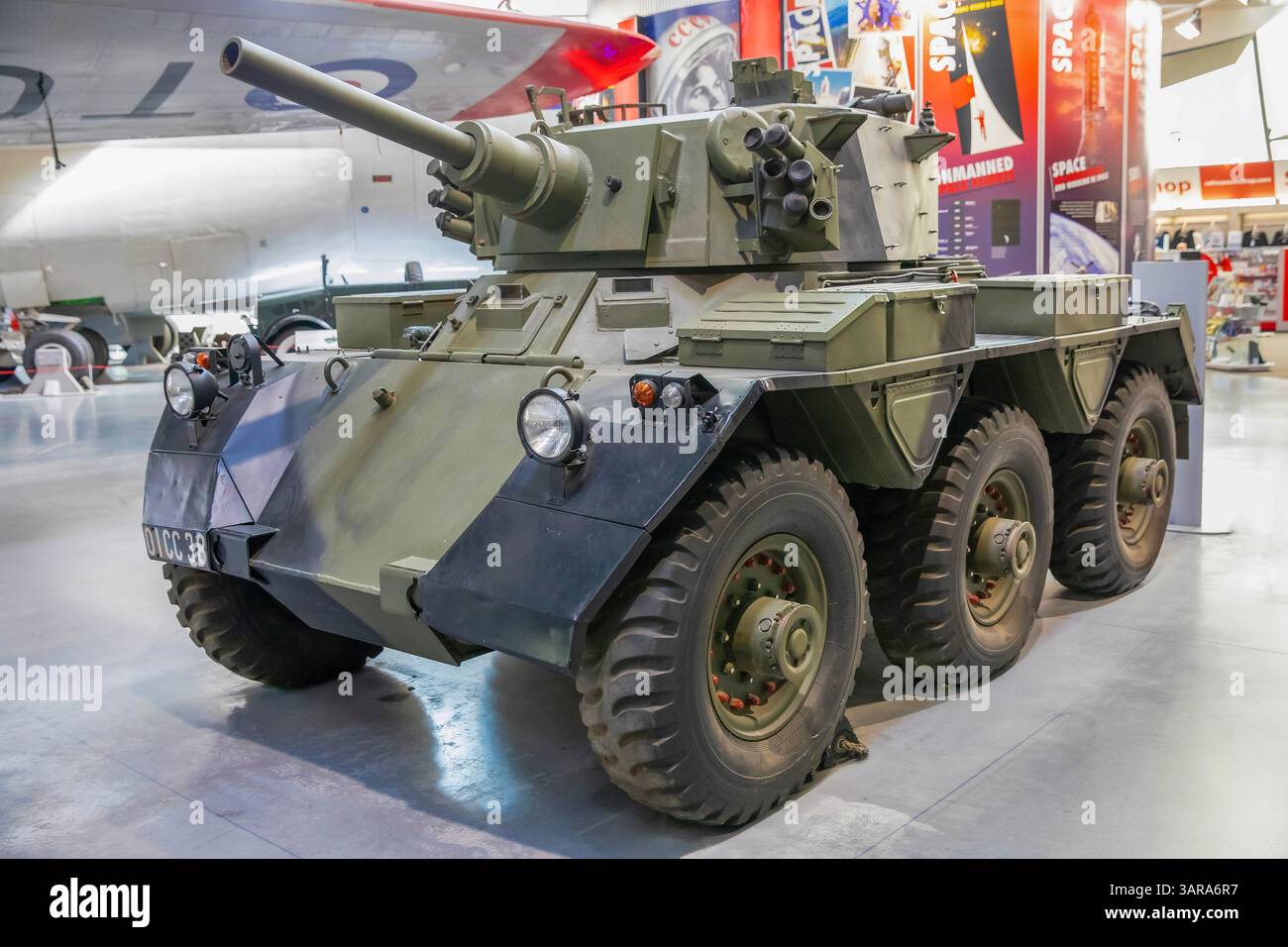 British cold war armoured car hi-res stock photography and images - Alamy