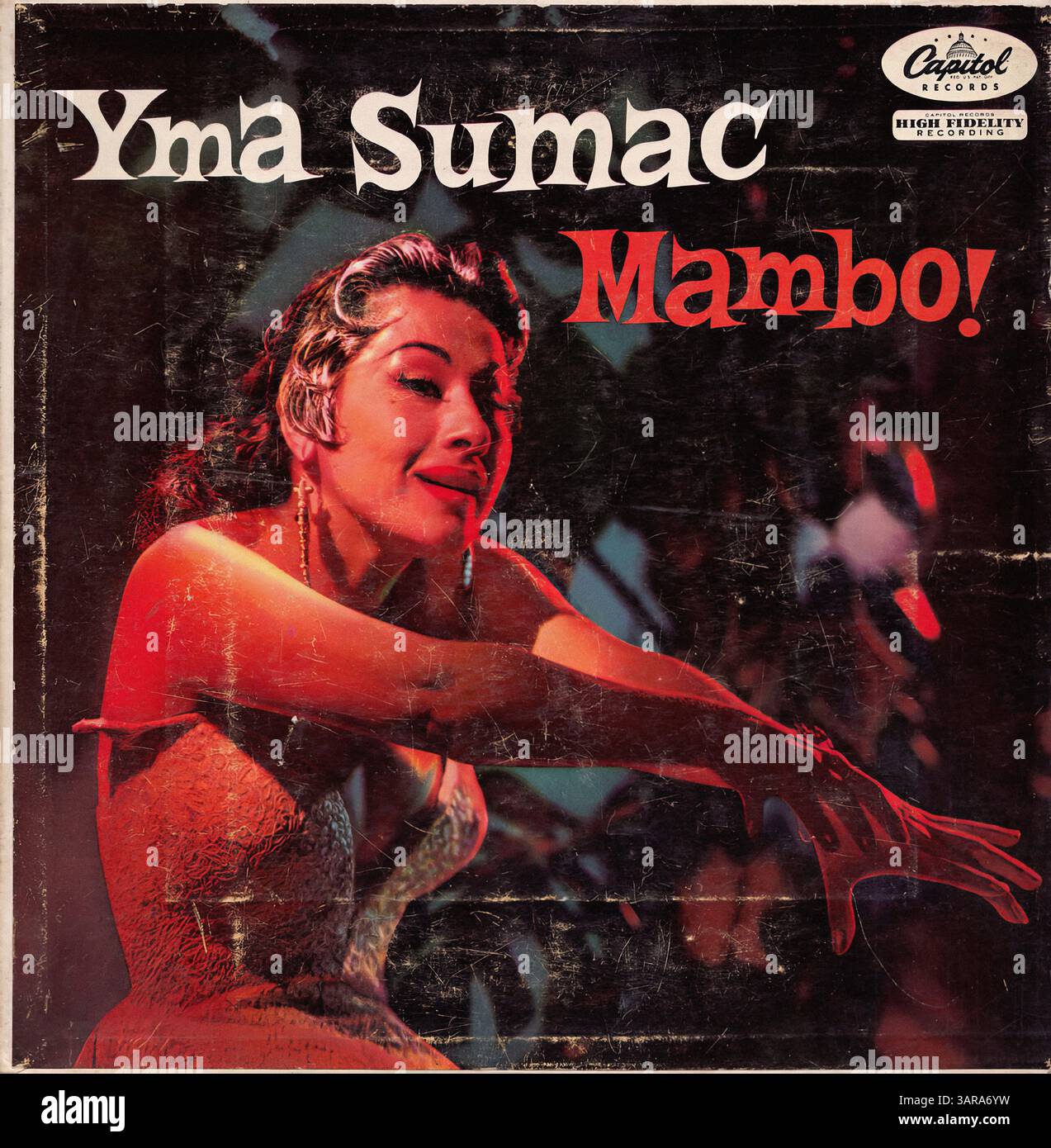 Yma Sumac - Mambo - Vintage vinyl record cover Stock Photo - Alamy