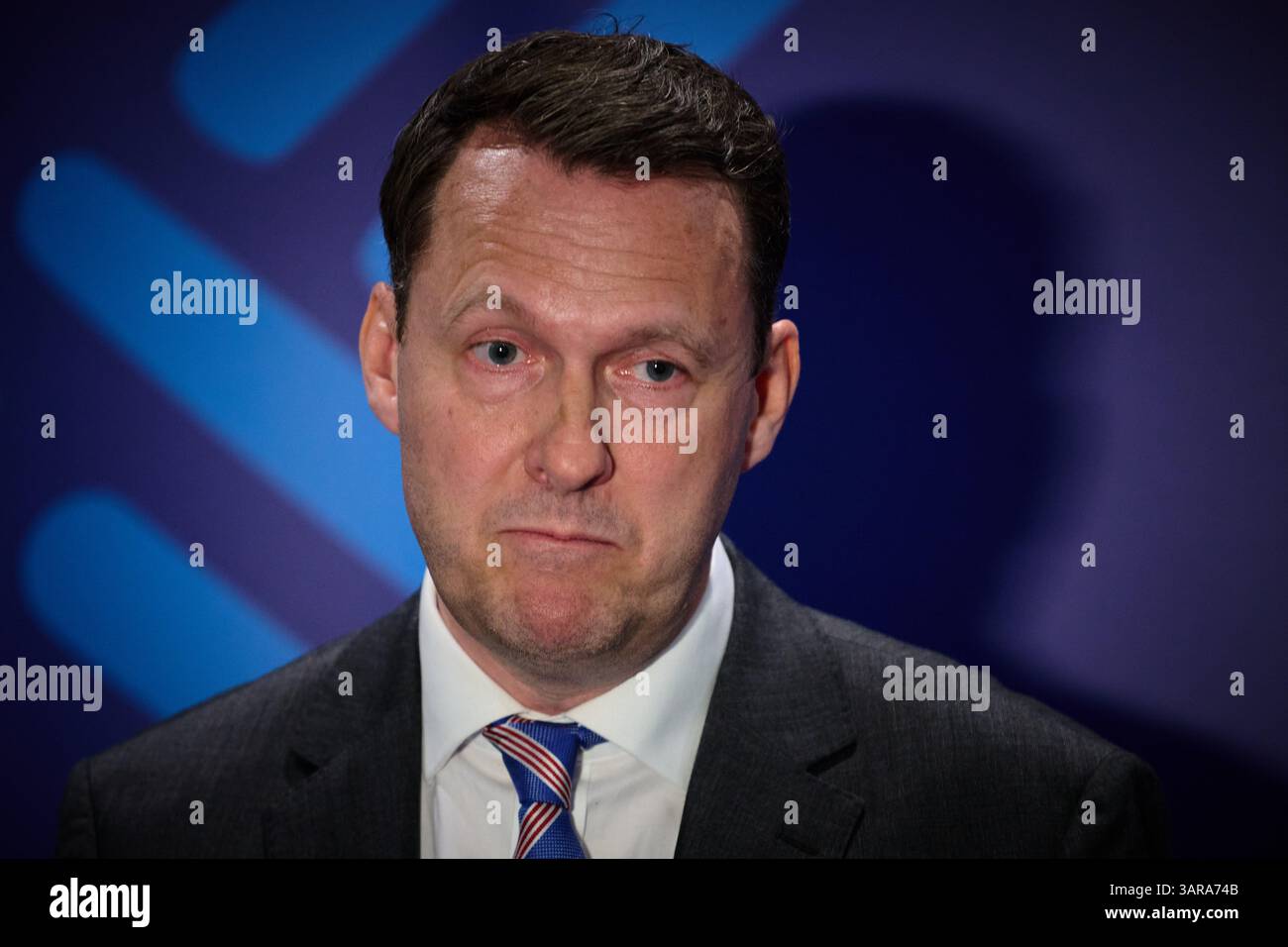 Edinburgh Scotland, UK 17 April 2025. Scottish Conservative leader ...