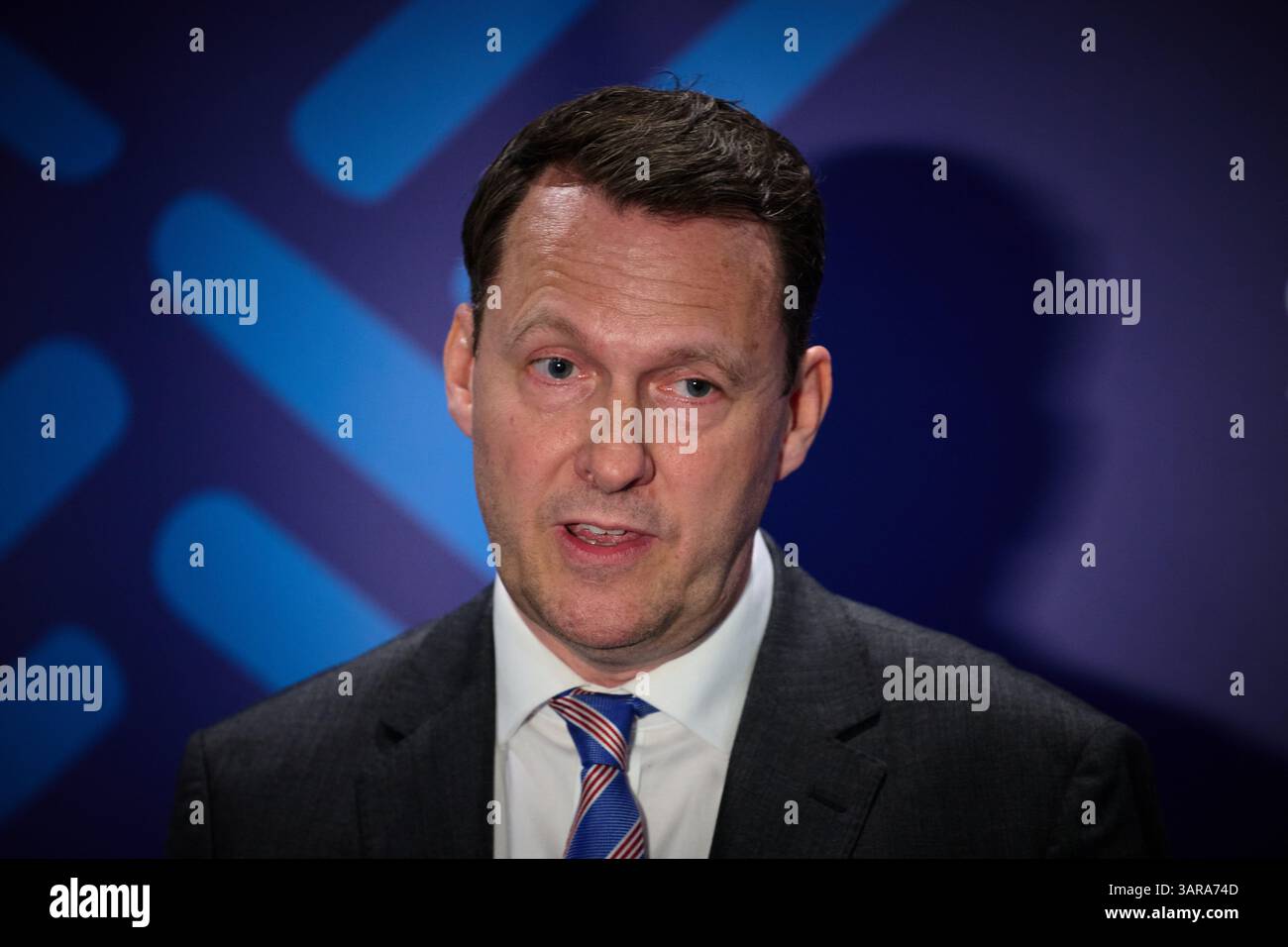 Edinburgh Scotland, UK 17 April 2025. Scottish Conservative leader ...