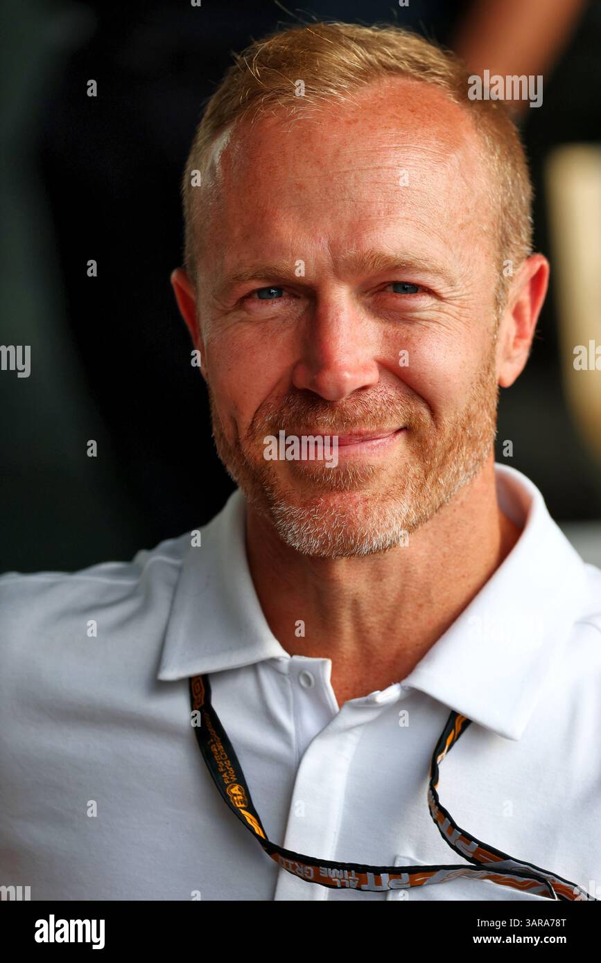 Jeddah, Saudi Arabia. 17th Apr, 2025. Karl Reindler (AUS) FIA Medical ...