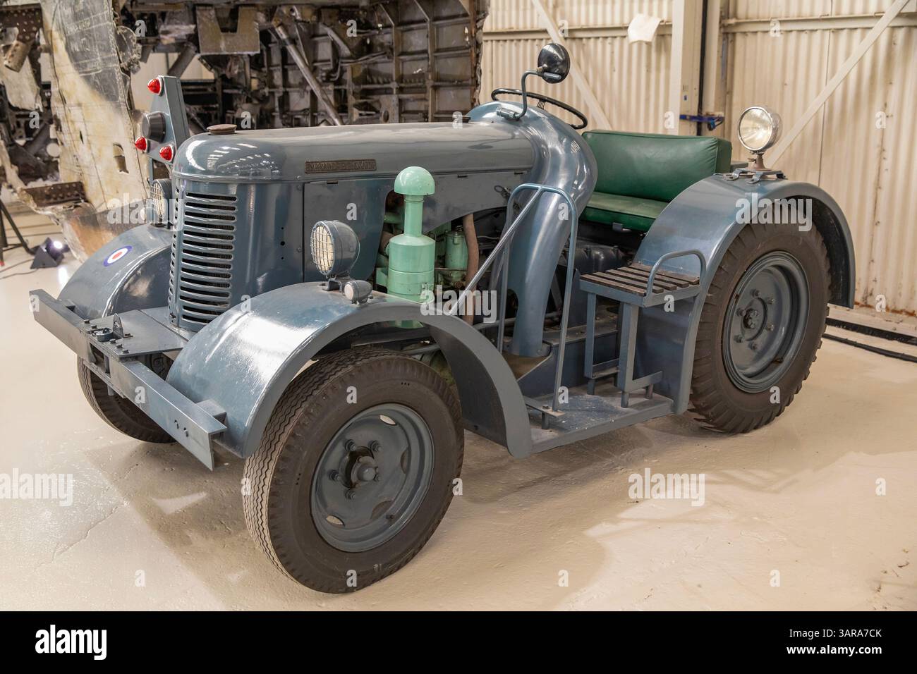 David brown aircraft tractor hi-res stock photography and images - Alamy