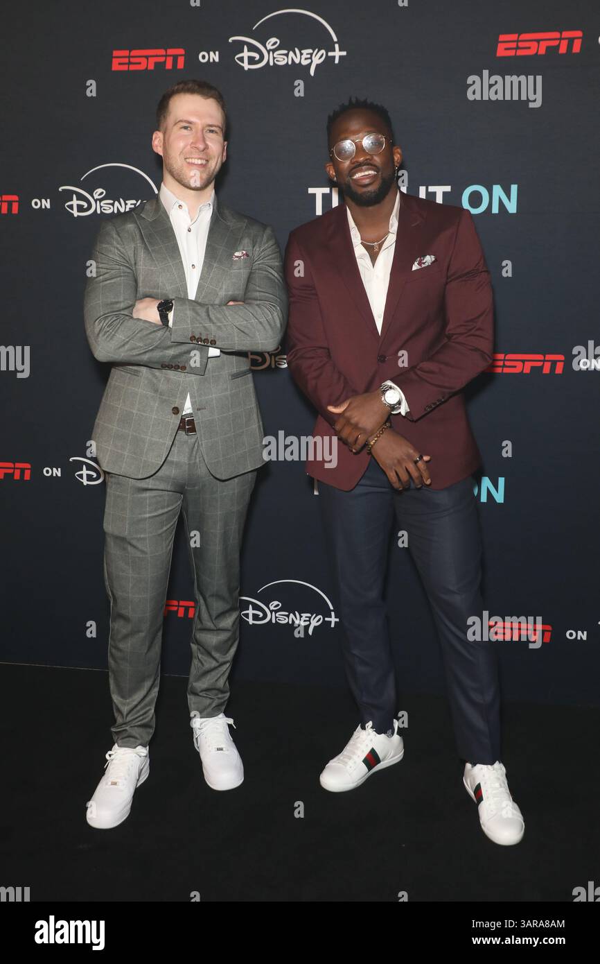 Sydney, Australia. 17th April 2025. L-R: Kane Pitman and Skubie Mageza ...