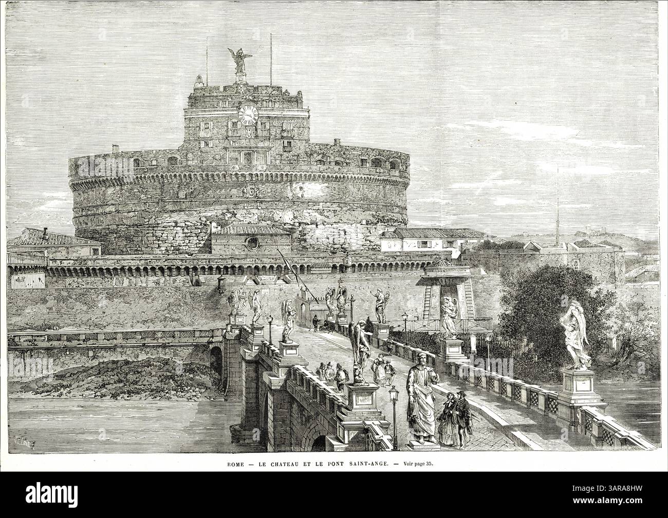 Chateau saint ange hi-res stock photography and images - Alamy