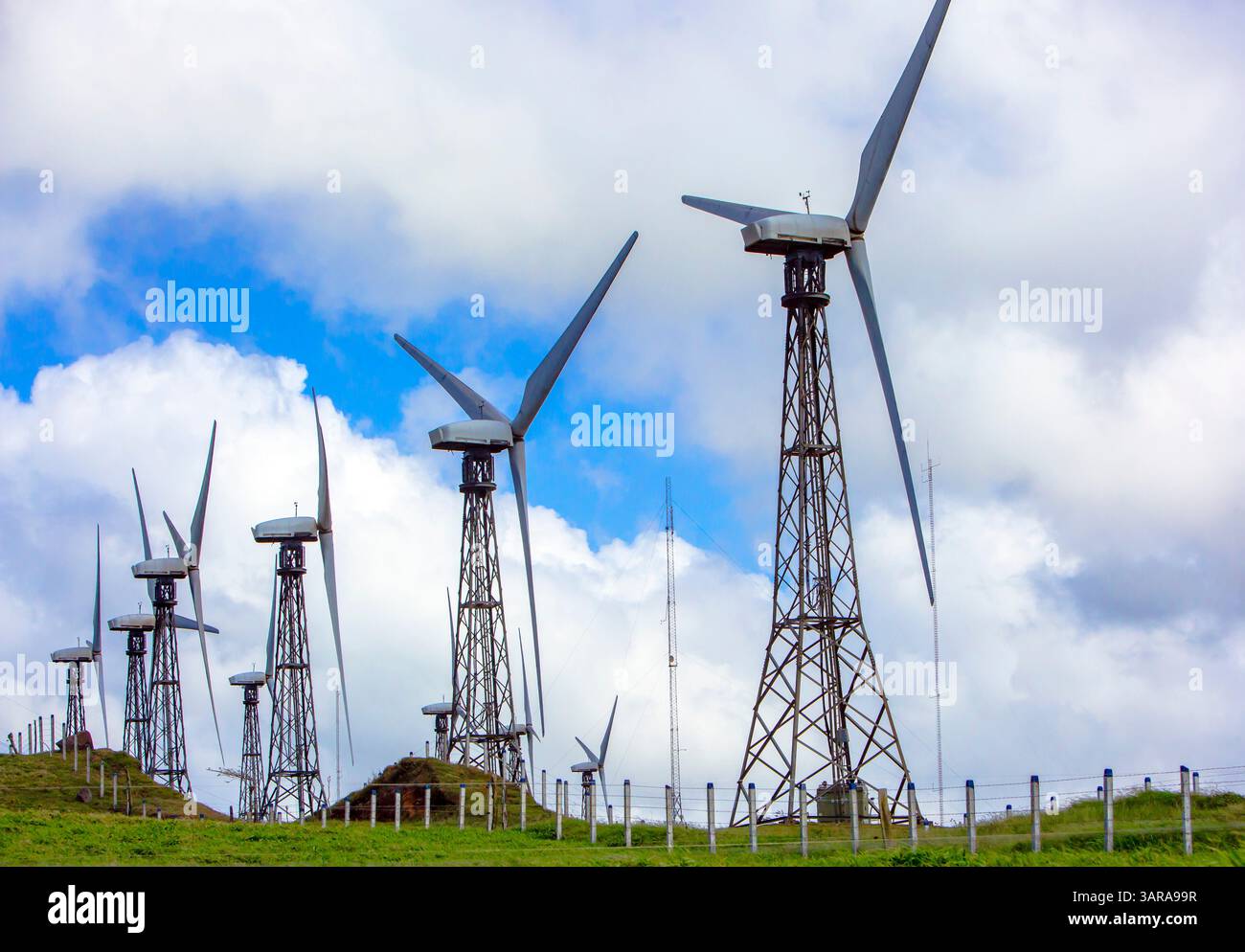 Wind Turbines, Costa Rica Stock Photo - Alamy
