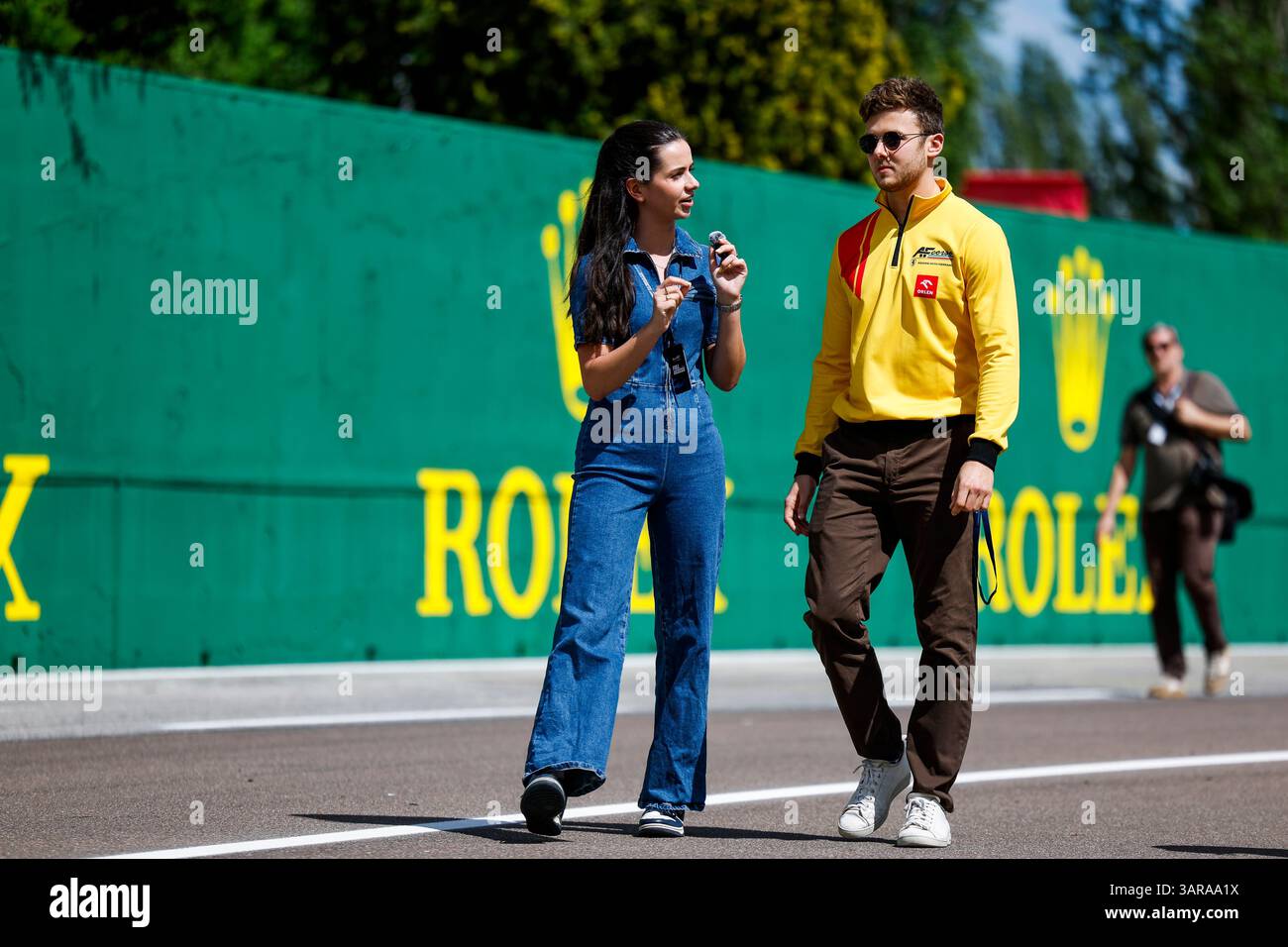 Alexa Rendell, HANSON Phil (gbr), AF Corse, Ferrari 499P #83, Hypercar ...