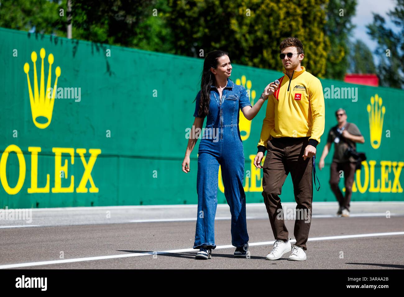 Alexa Rendell, HANSON Phil (gbr), AF Corse, Ferrari 499P #83, Hypercar ...