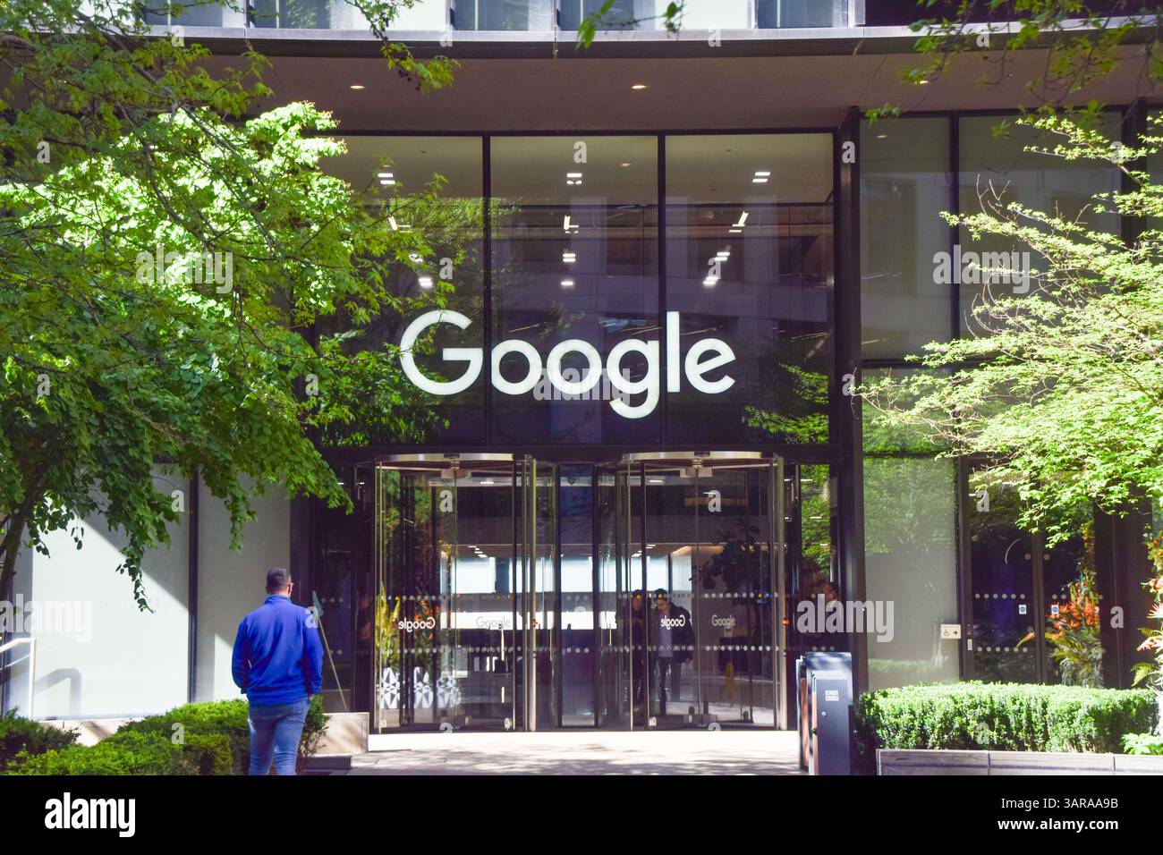 London, UK. 17th April 2025. Exterior view of the Google UK ...