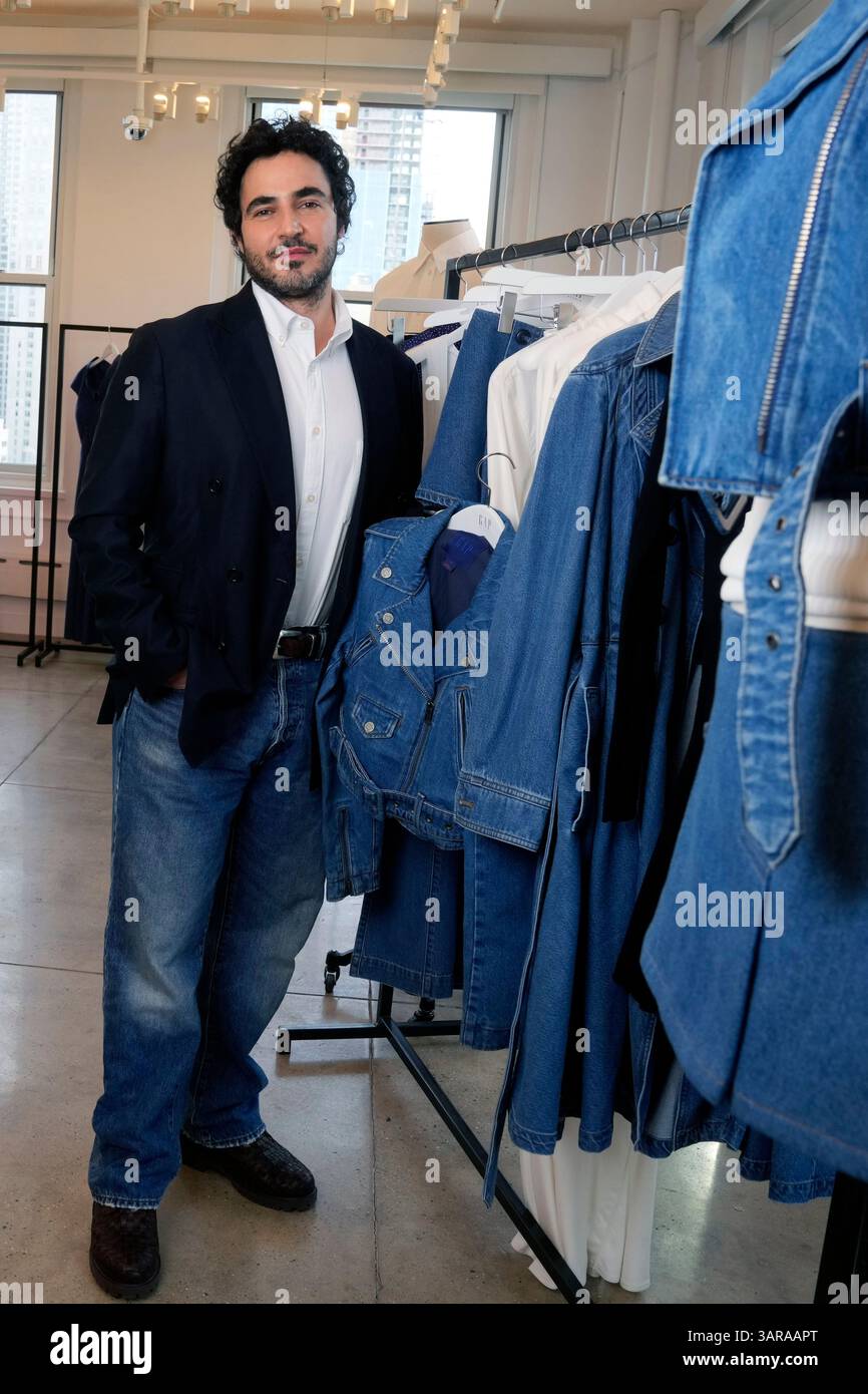 Designer Zac Posen poses for a portrait at the Gap corporate office on ...