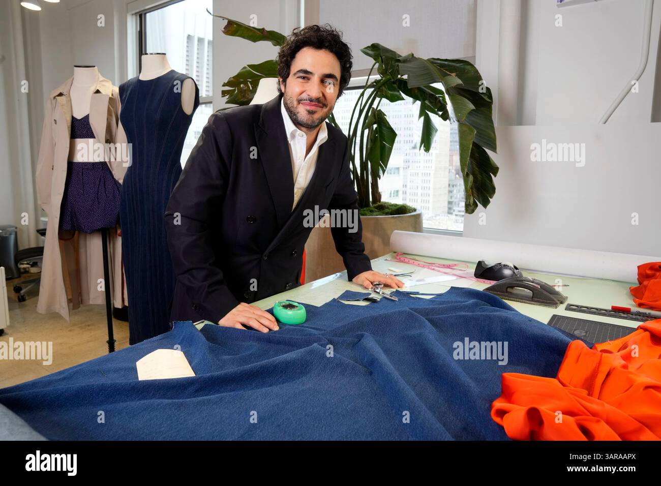 Designer Zac Posen poses for a portrait at the Gap corporate office on ...