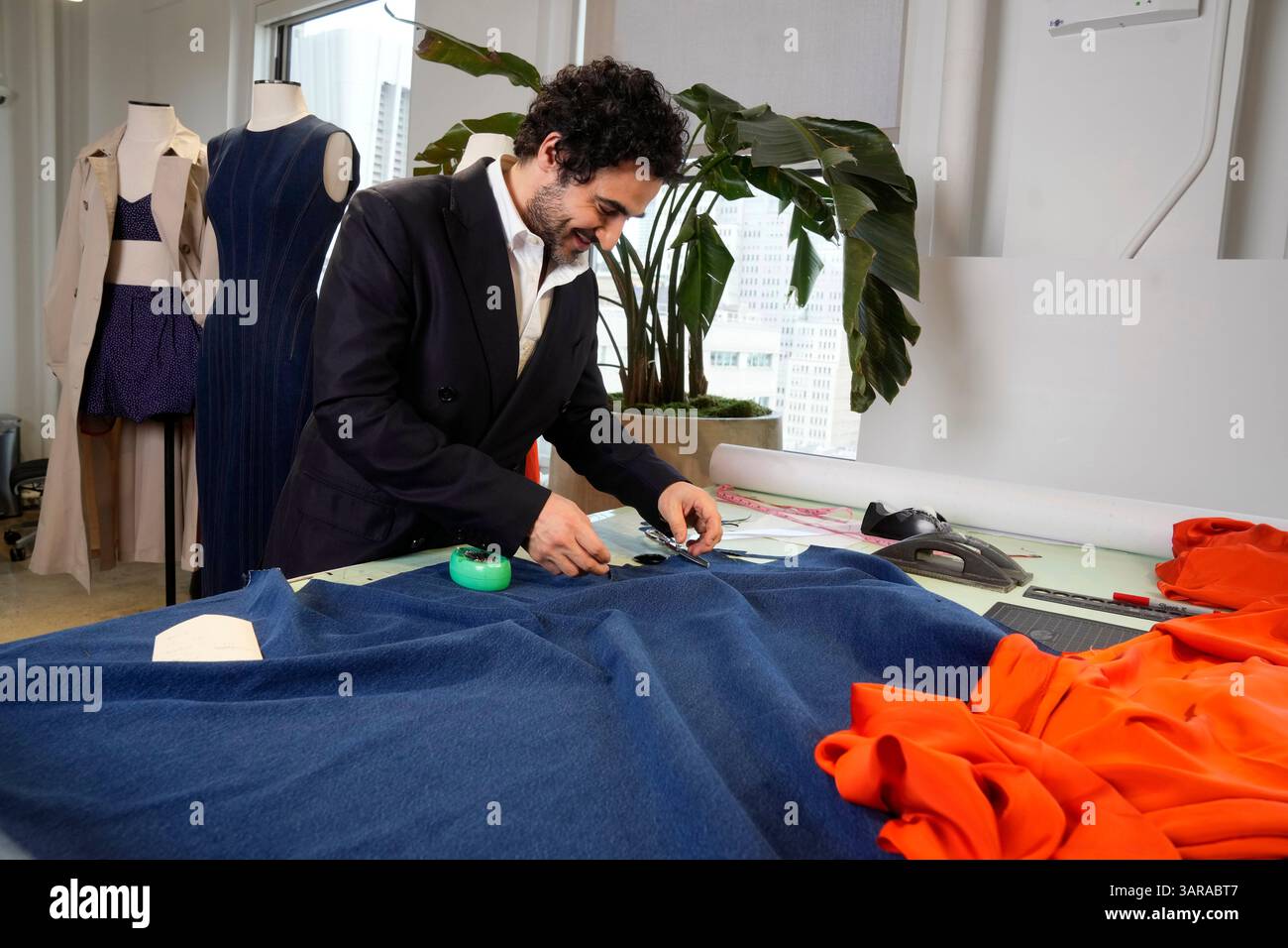 Designer Zac Posen poses for a portrait at the Gap corporate office on ...