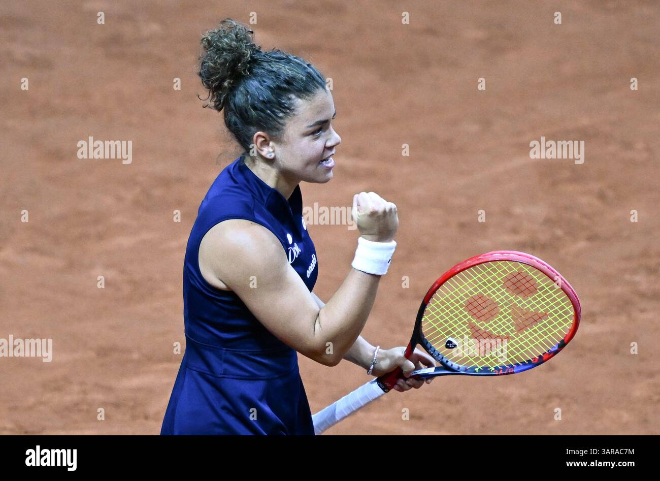17 April 2025, Baden-Württemberg, Stuttgart: Tennis: WTA Tour ...