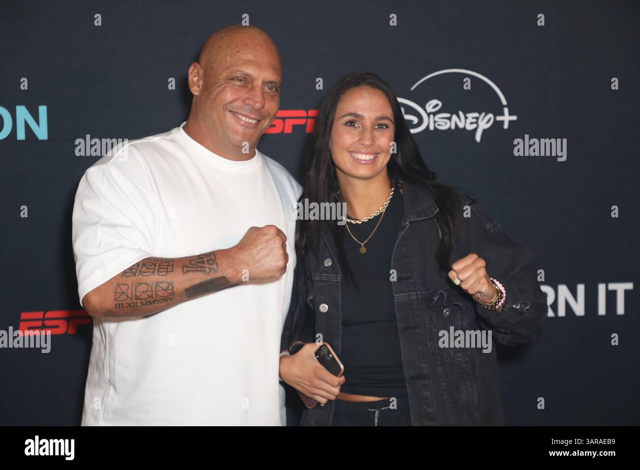 Sydney, Australia. 17th April 2025. Linn Sandstrom and her coach Tony ...