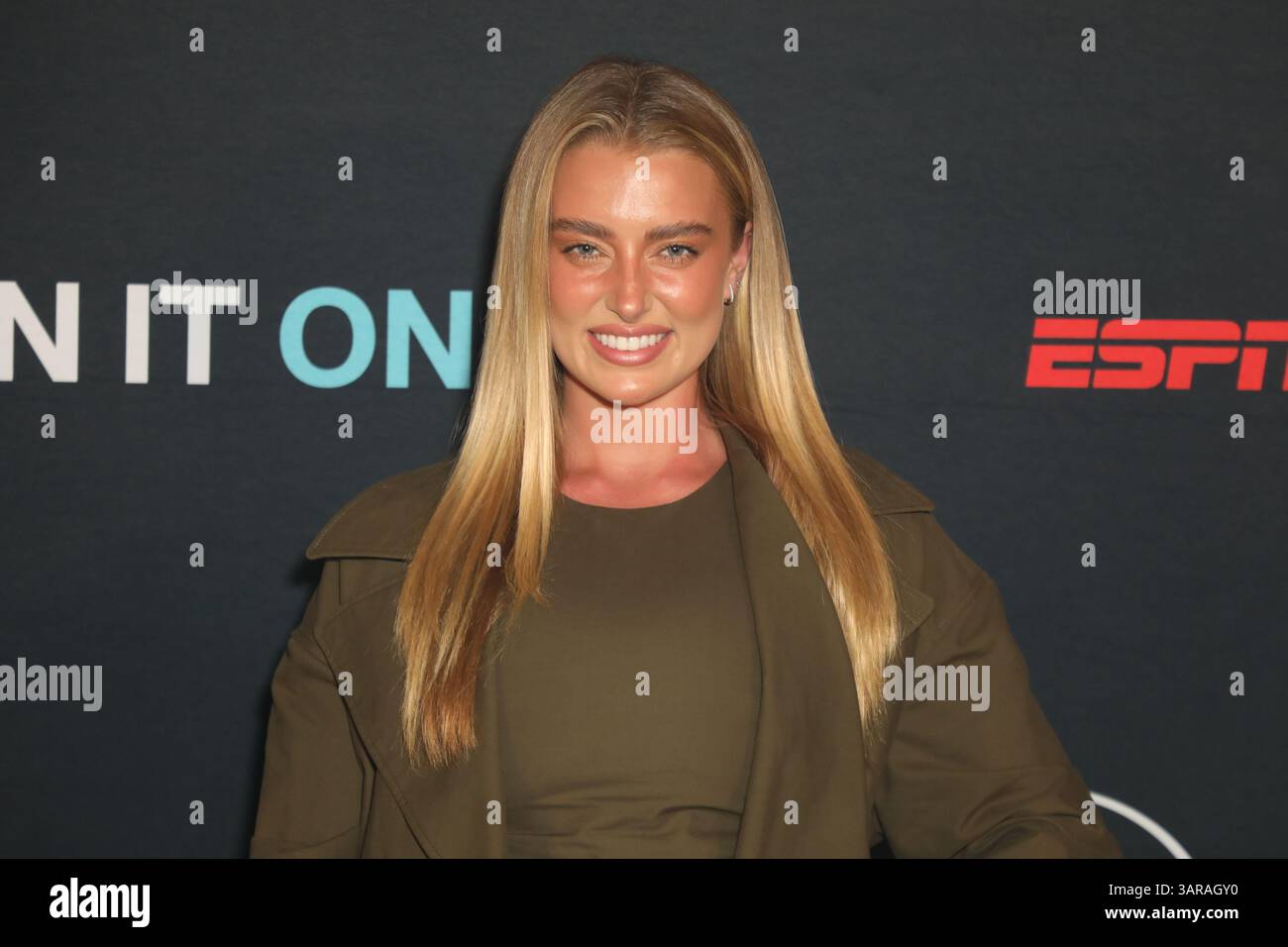 Sydney, Australia. 17th April 2025. Grace Hayden attends the ESPN on ...