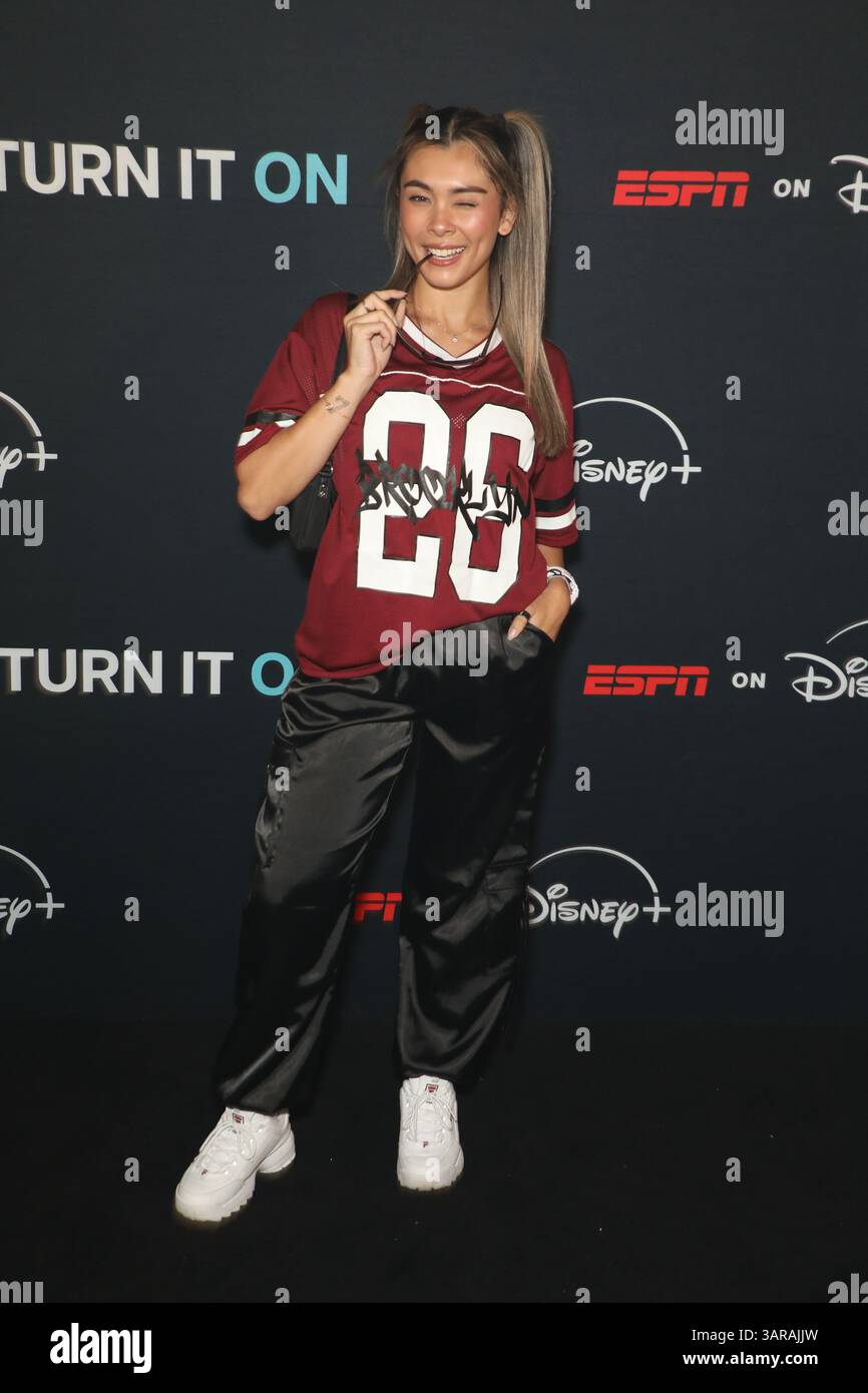 Sydney, Australia. 17th April 2025. Sam BT attends the ESPN on Disney+ ...