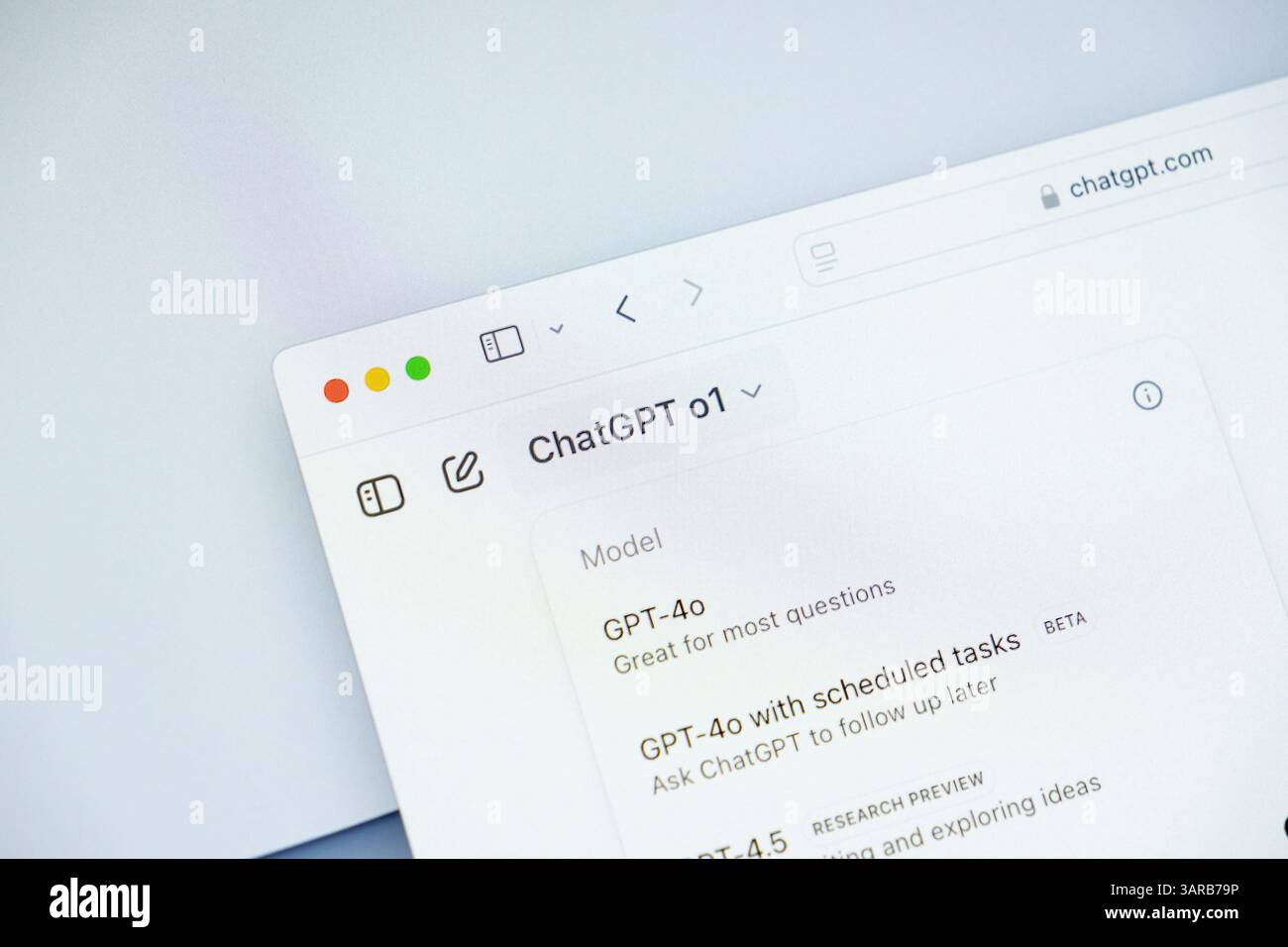Openai screen view hi-res stock photography and images - Alamy