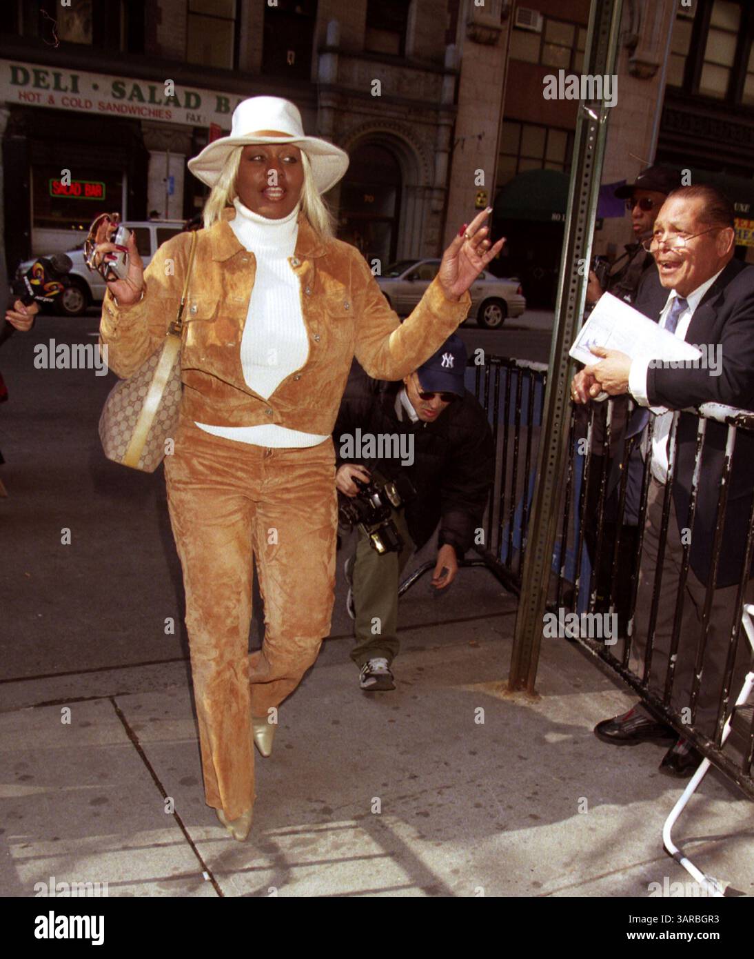 Mar 16, 2001; New York, NY, USA; Mother of Rapper Sean 'Puffy' Combs ...