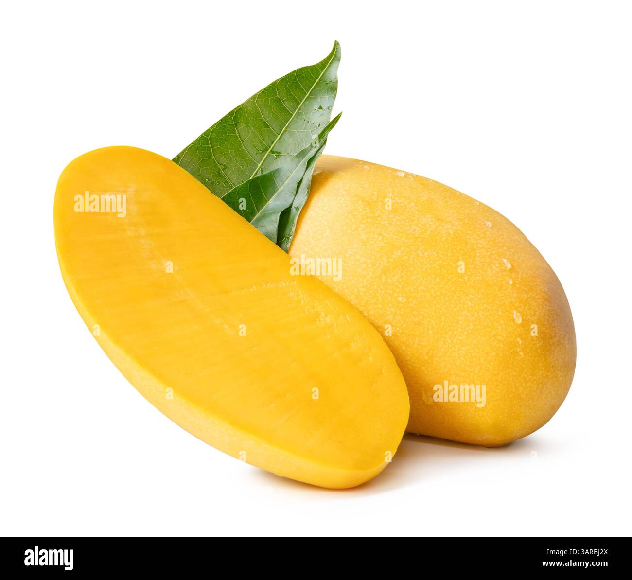 Group mango leaves on hi-res stock photography and images - Alamy
