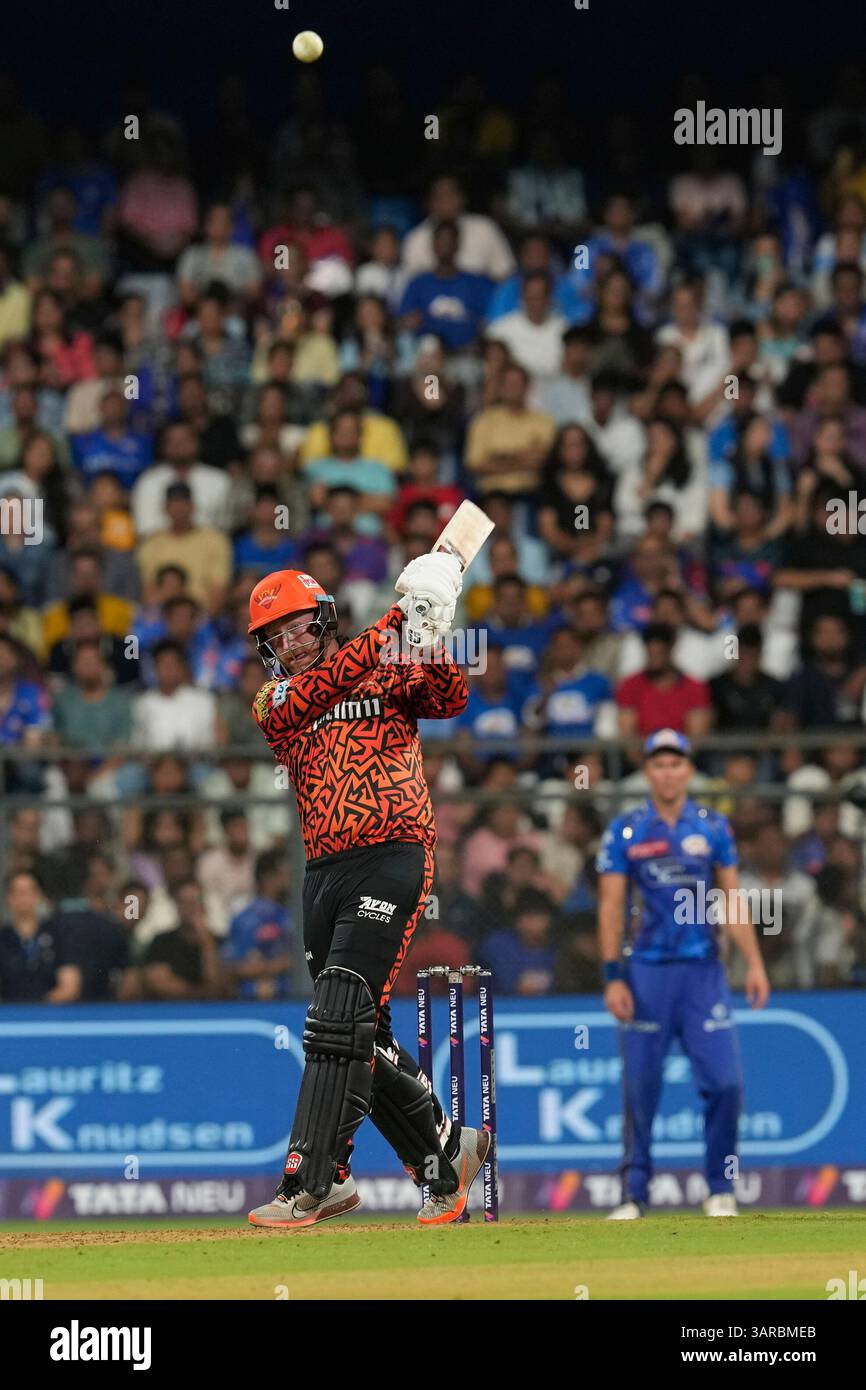 Sunrisers Hyderabad's Heinrich Klaasen plays a shot during the Indian Premier League cricket ...