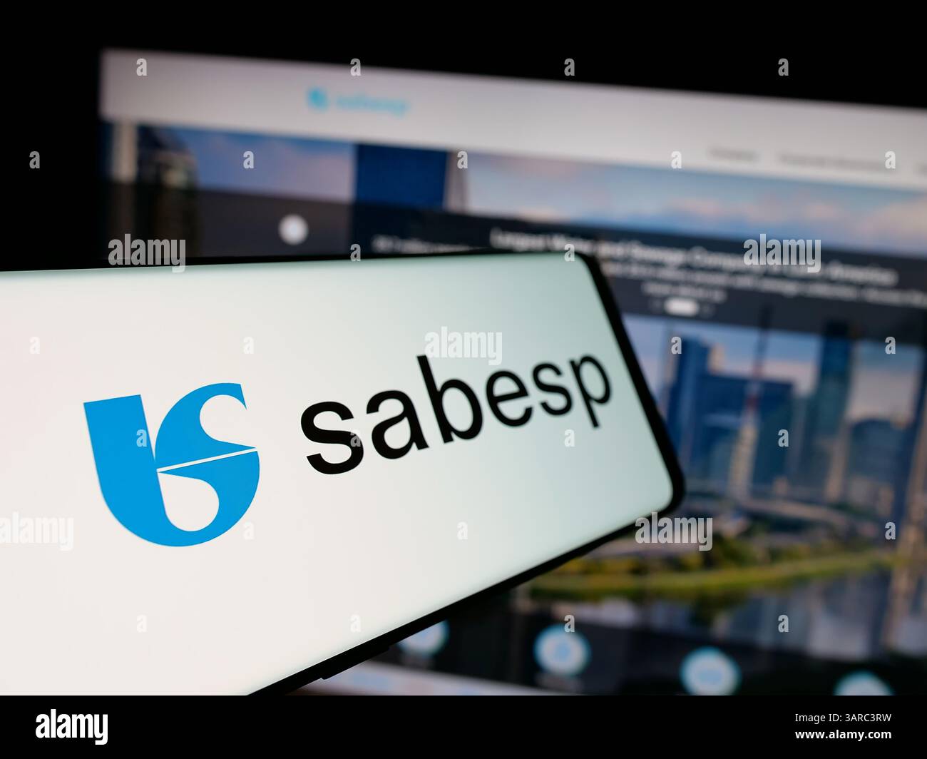 Stuttgart, Germany - 12-19-2024: Smartphone with logo of Brazilian ...