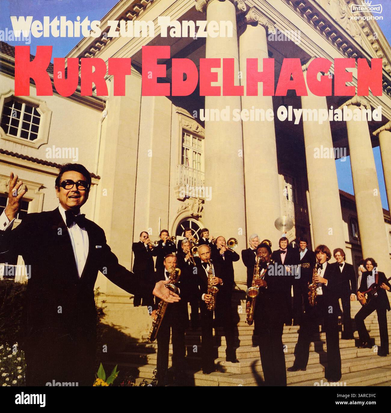 Vintage vinyl record cover, Kurt Edelhagen and His Olympiaband, World ...