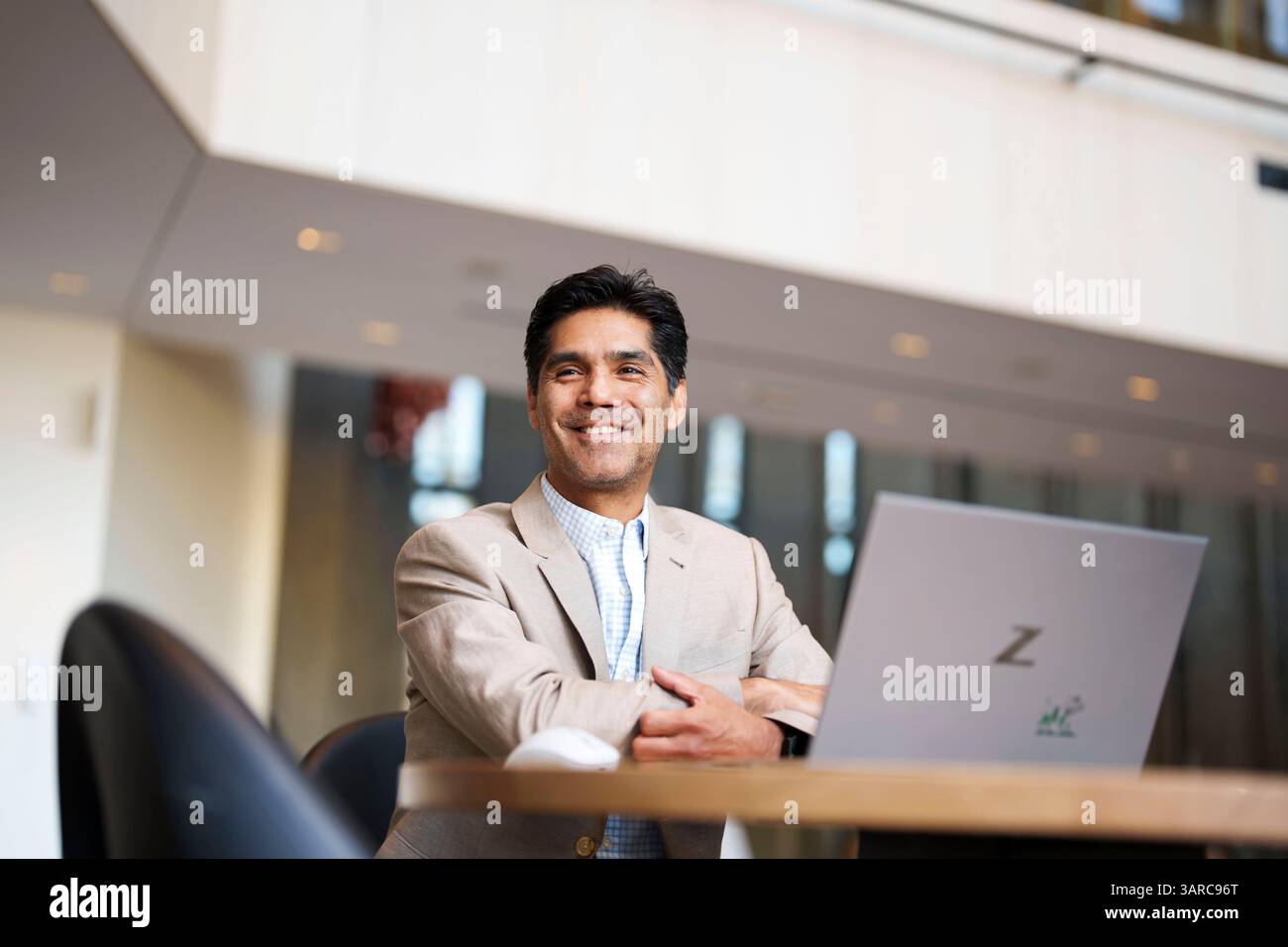 Ottawa, Can. 17th Apr, 2025. Oscar Acosta, CEO of tech startup Body ...