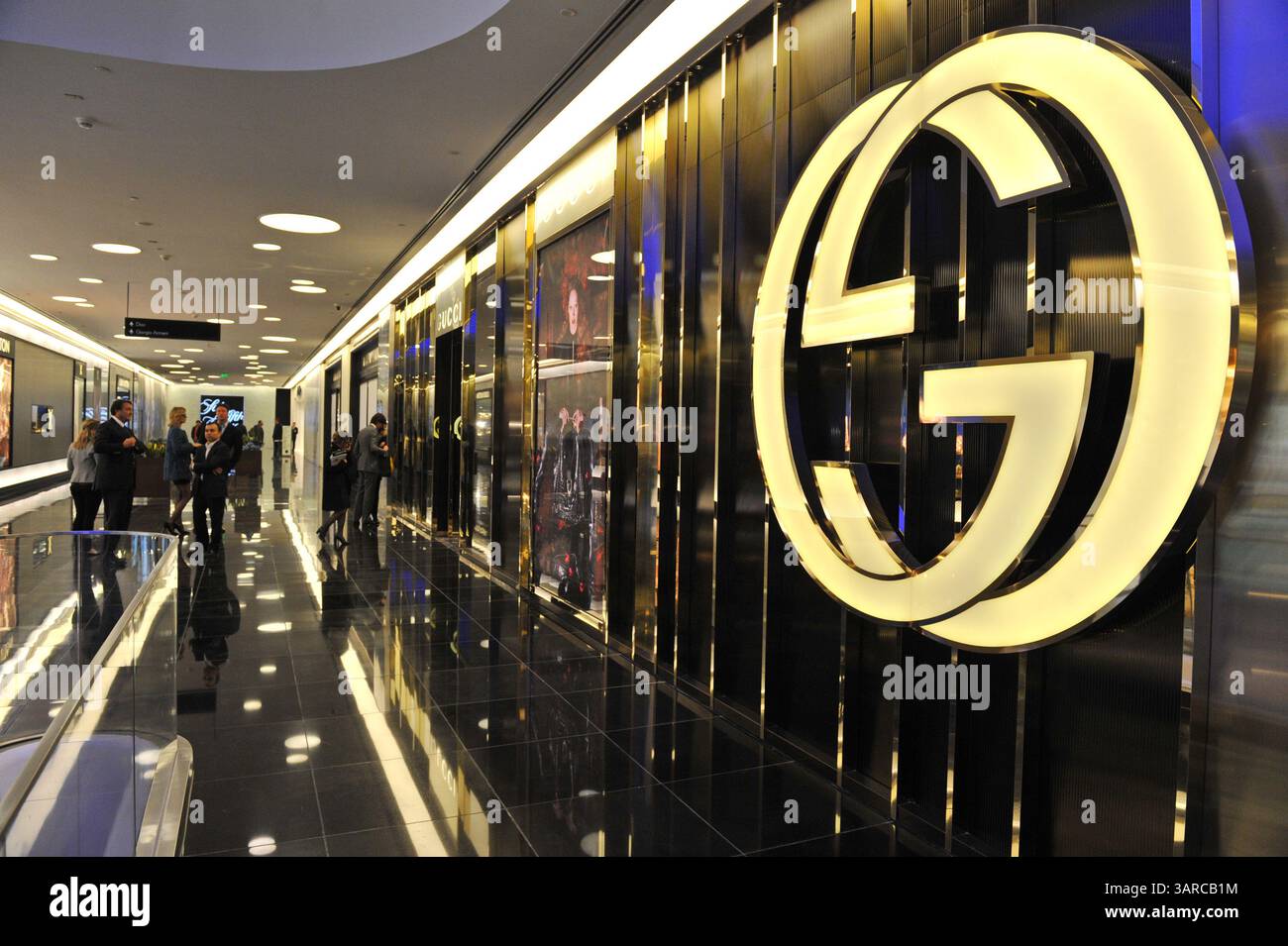 Esentai Mall is a large shopping center with global trade brands Stock ...