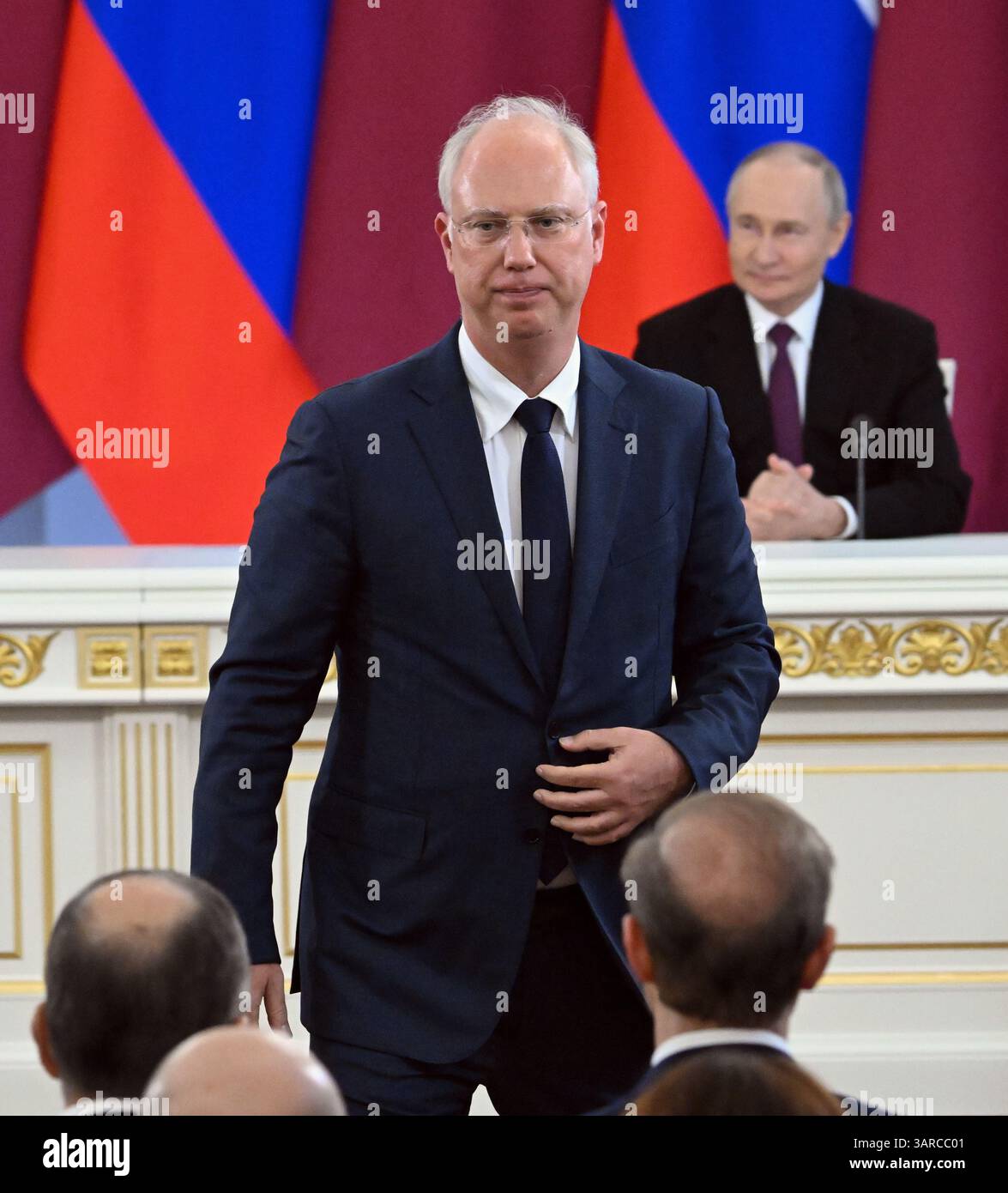 Moscow, Russia. 17th Apr, 2025. CEO of the Russian Direct Investment ...