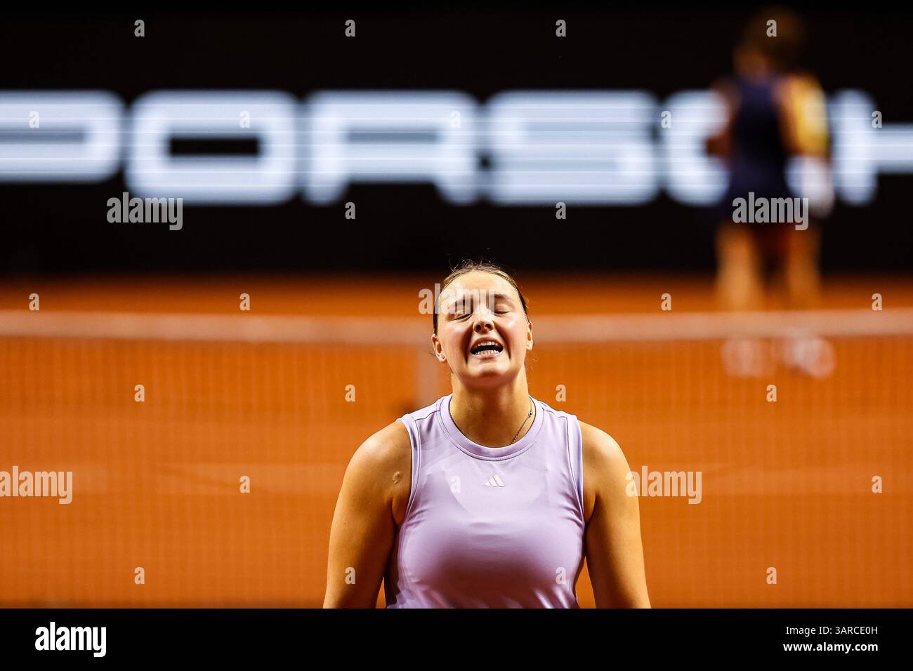 Stuttgart, Deutschland. 17th Apr, 2025. im Bild Jule Niemeier ...