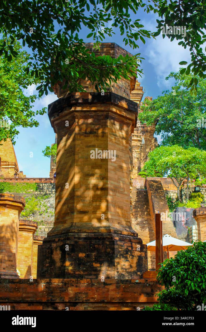 Vietnam, Nha Trang. Ponagar or Pona Gar Temple (Thap Ba Ponagar). An ...