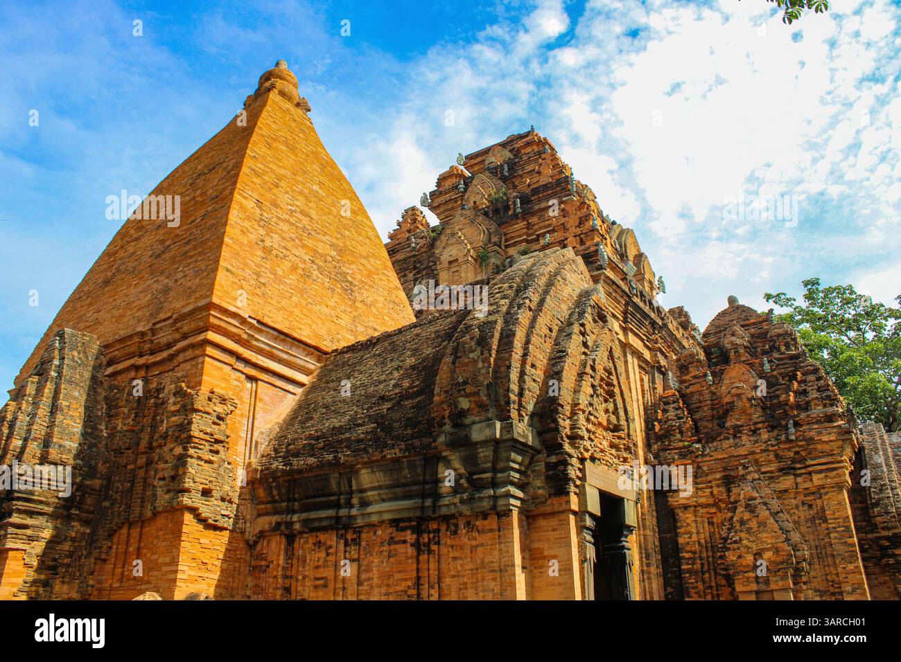 Vietnam, Nha Trang. Ponagar or Pona Gar Temple (Thap Ba Ponagar), South ...