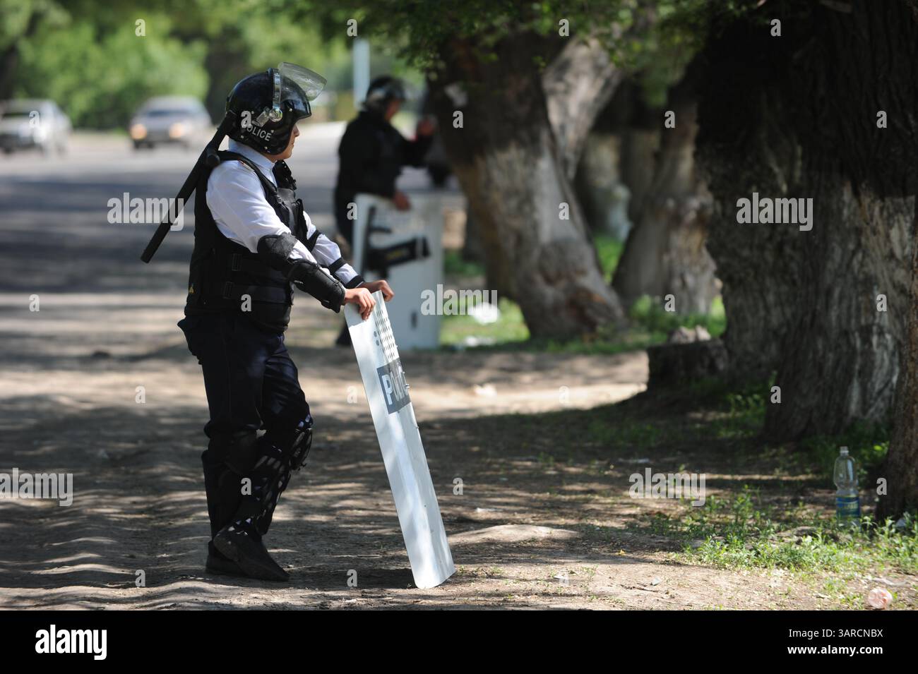 Different city police units on the street Stock Photo - Alamy